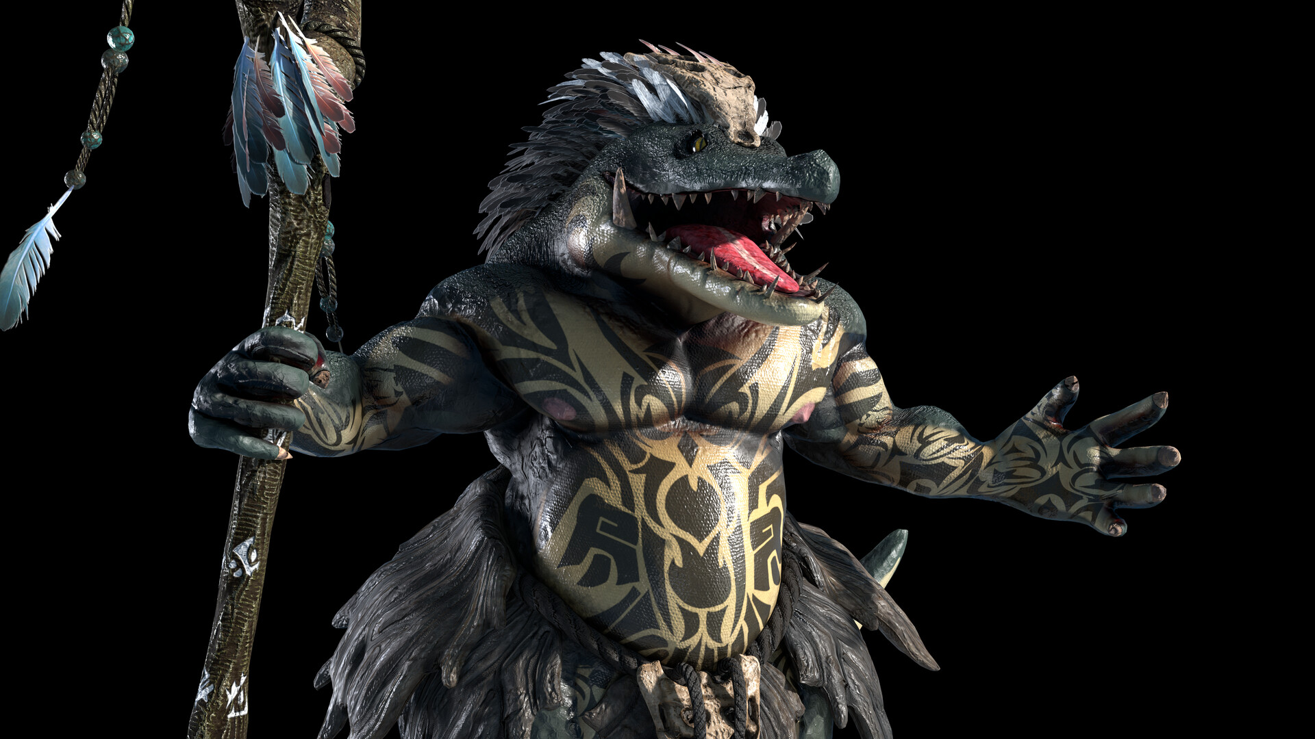 达飞_stuffy - Shaman.Croc