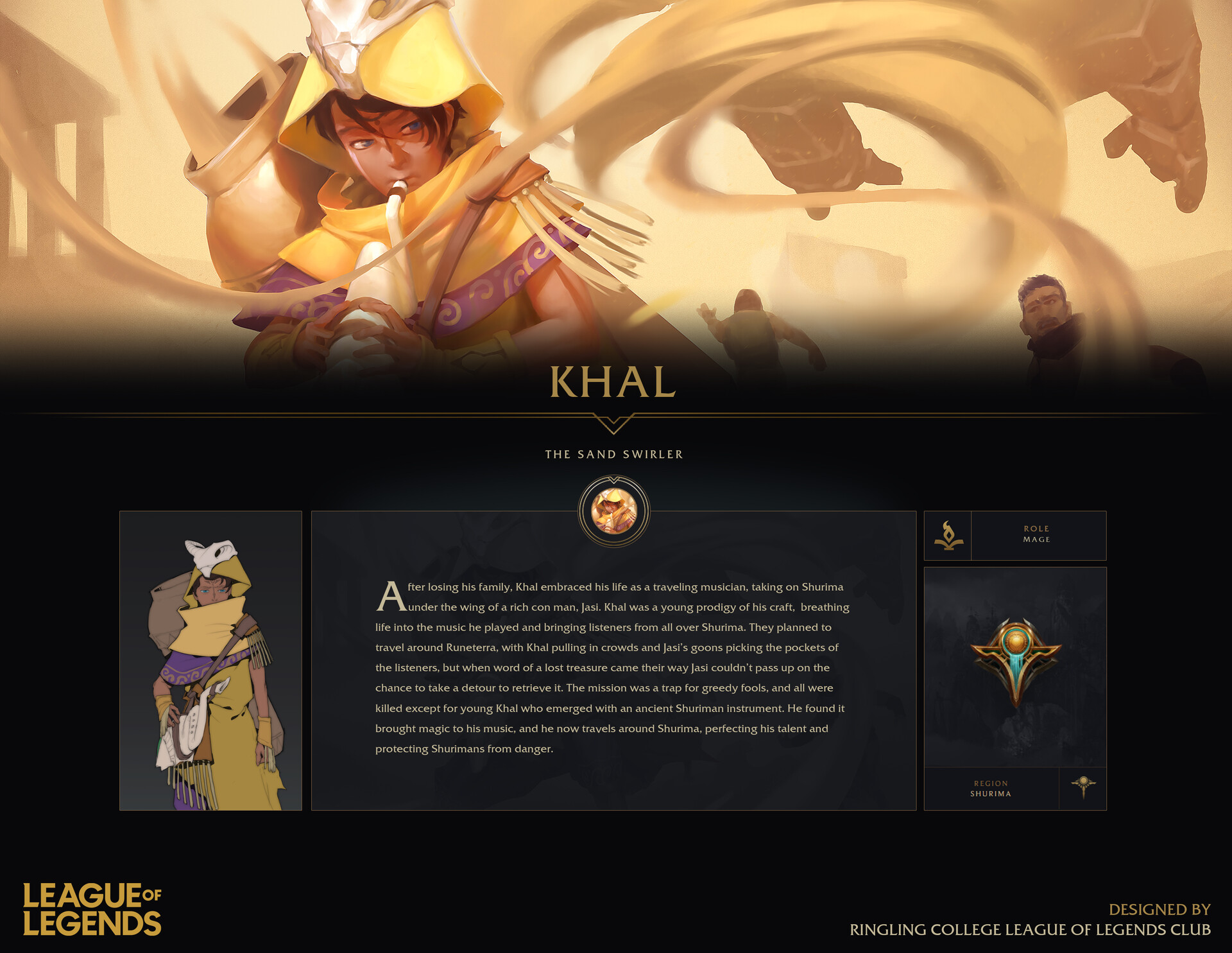 ArtStation - KHAL, The Sand Swirler fan concept