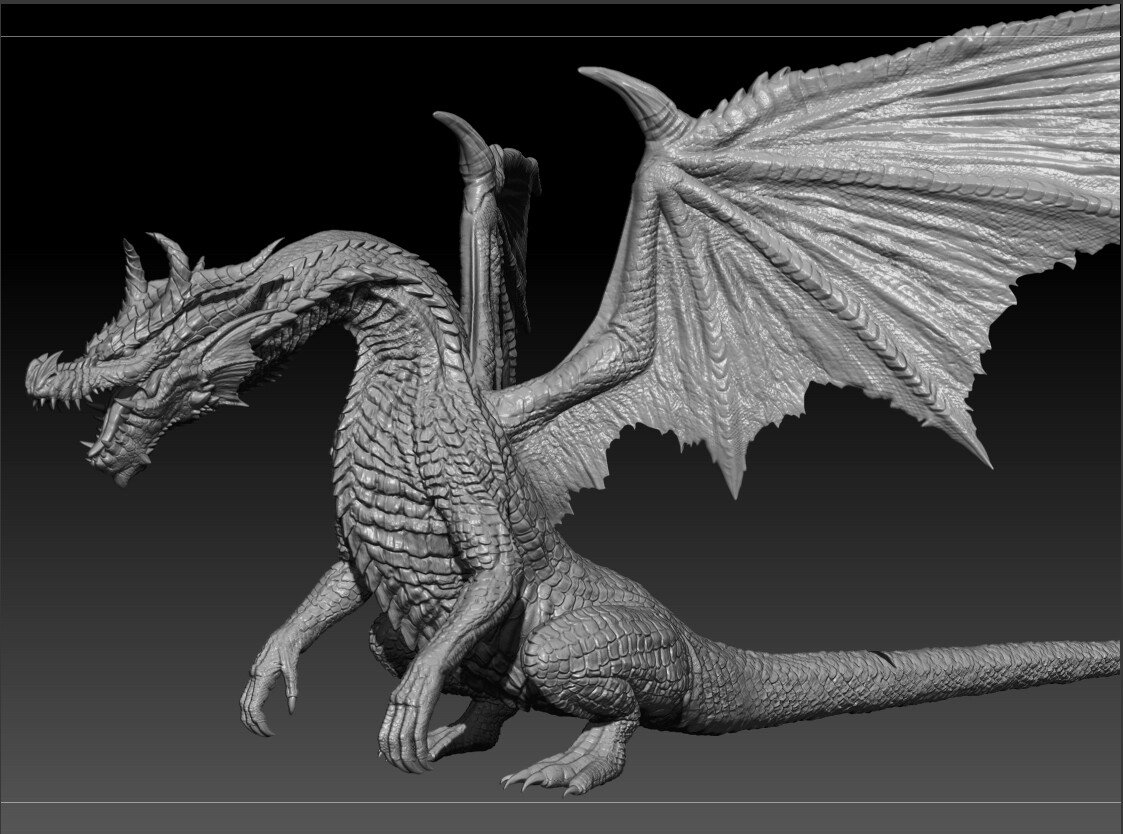 Takumi Oniki - White Fatalis【MONSTER HUNTER】fan art