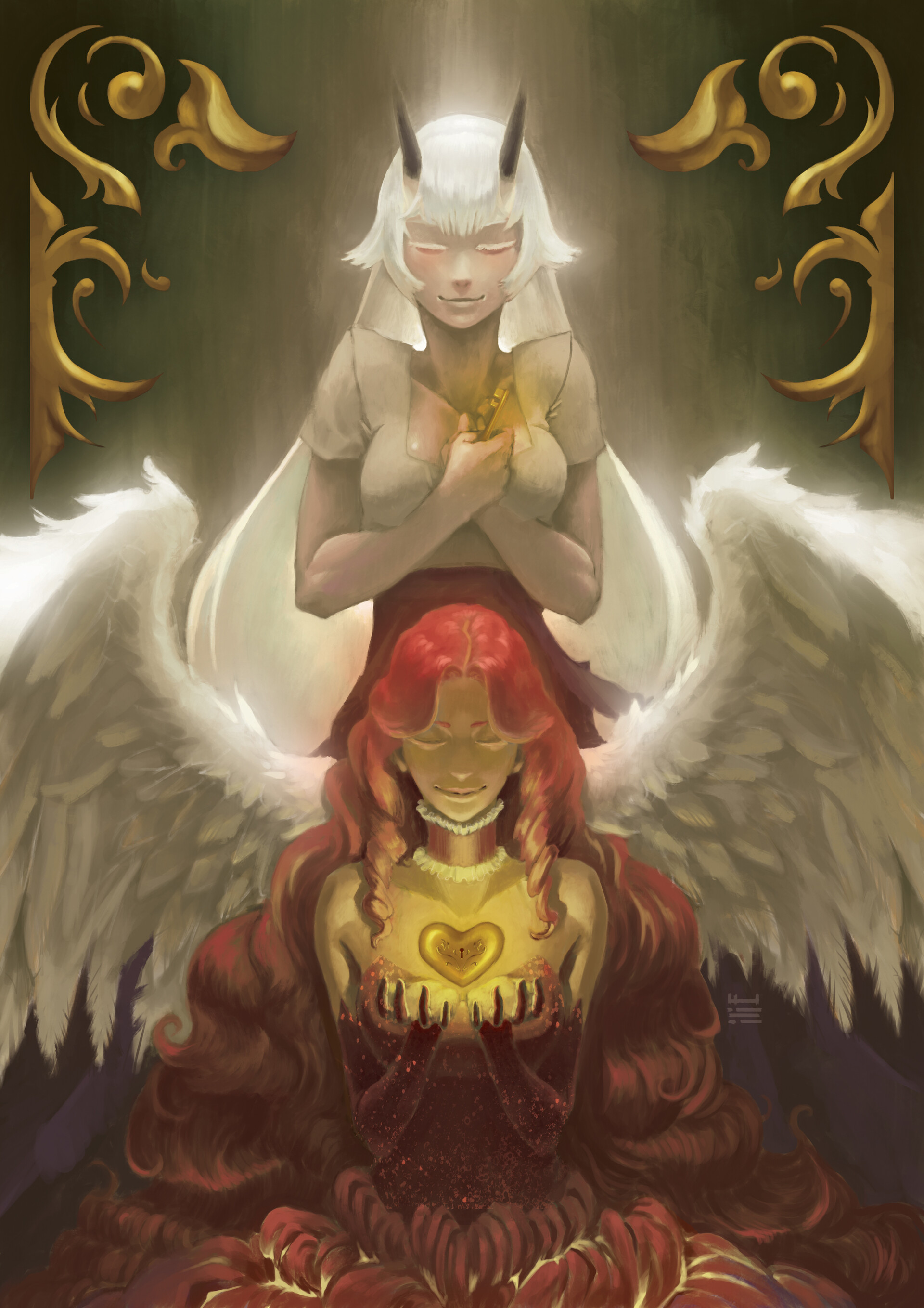 ArtStation - Golden Heart