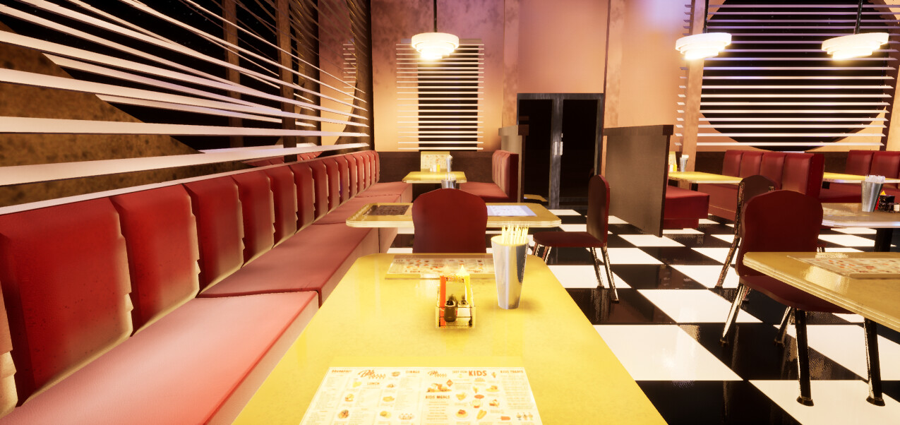 Max Thrasher - Baby Driver Inspired Diner