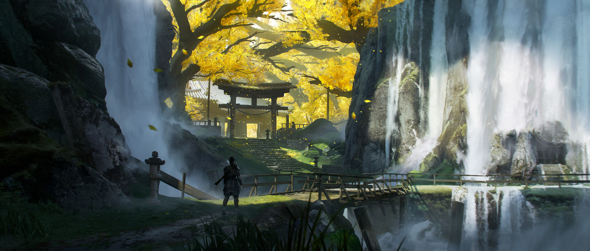 ArtStation - Path to bell house