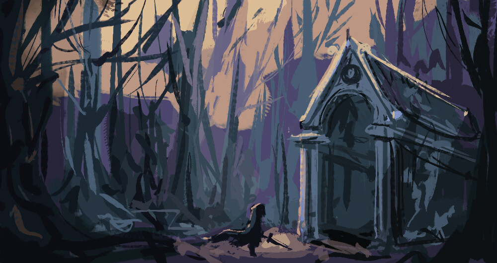 ArtStation - The Forest Dungeon