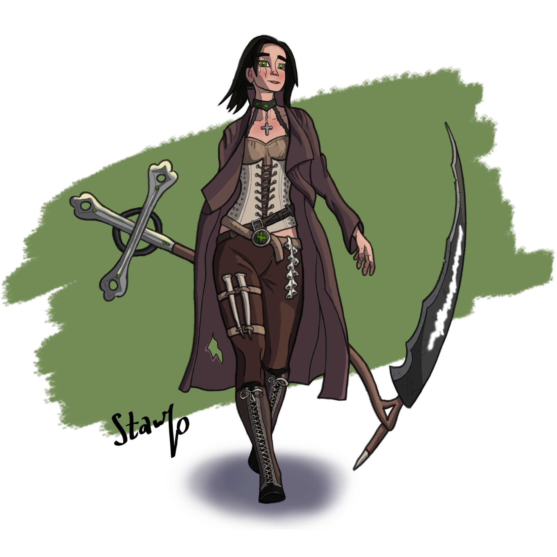 ArtStation - Vampire Hunter Concept