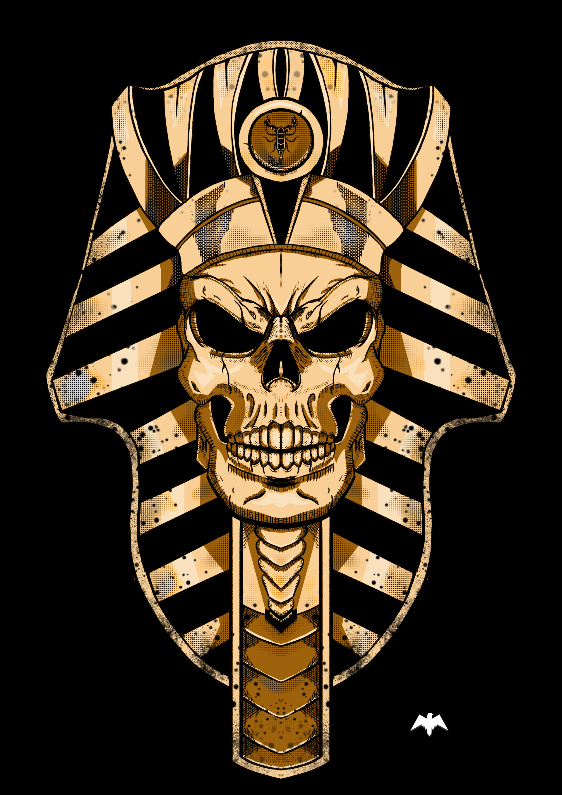 ArtStation - Egyptian Skull