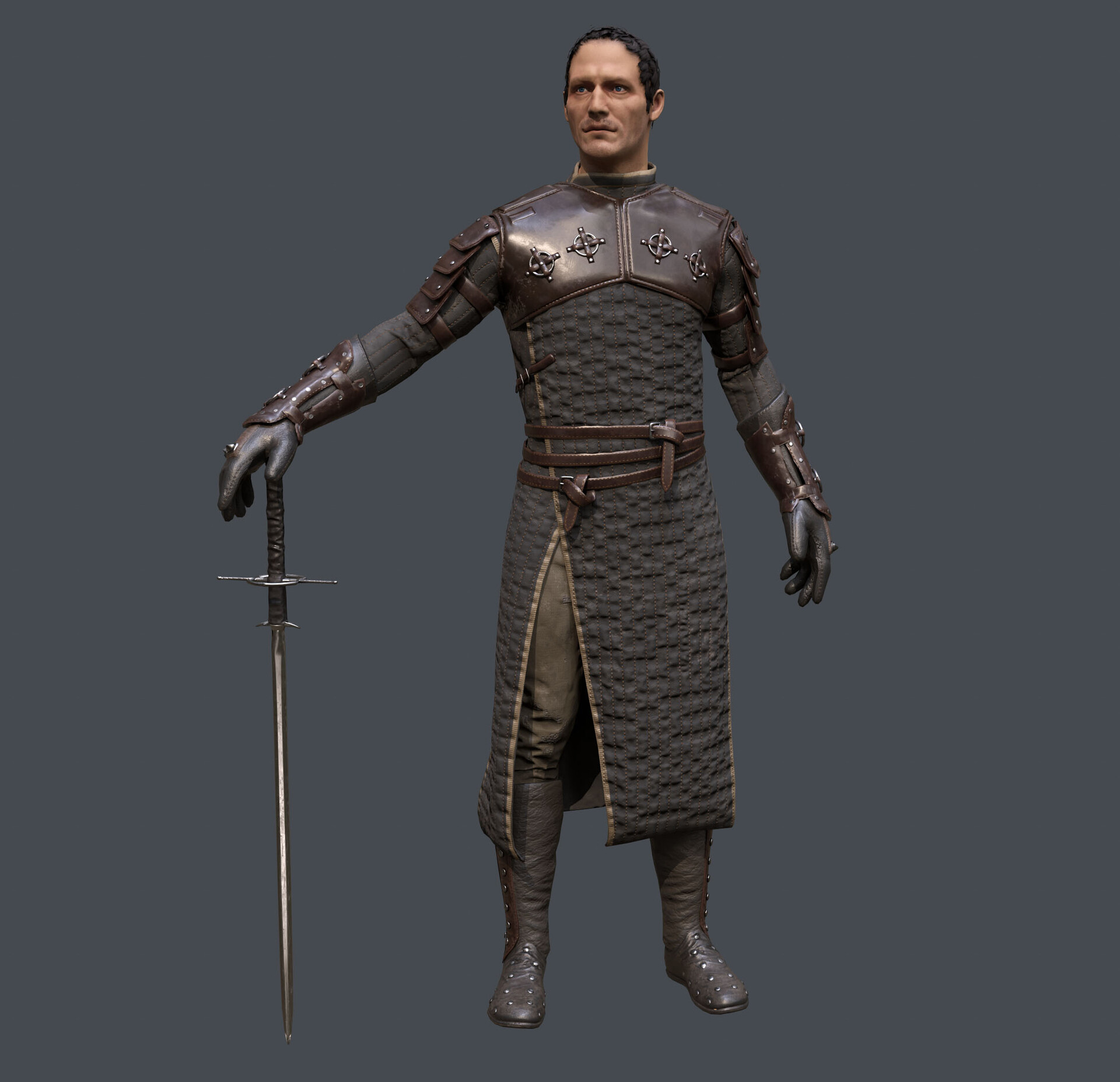 ArtStation - Medieval Squire PBR