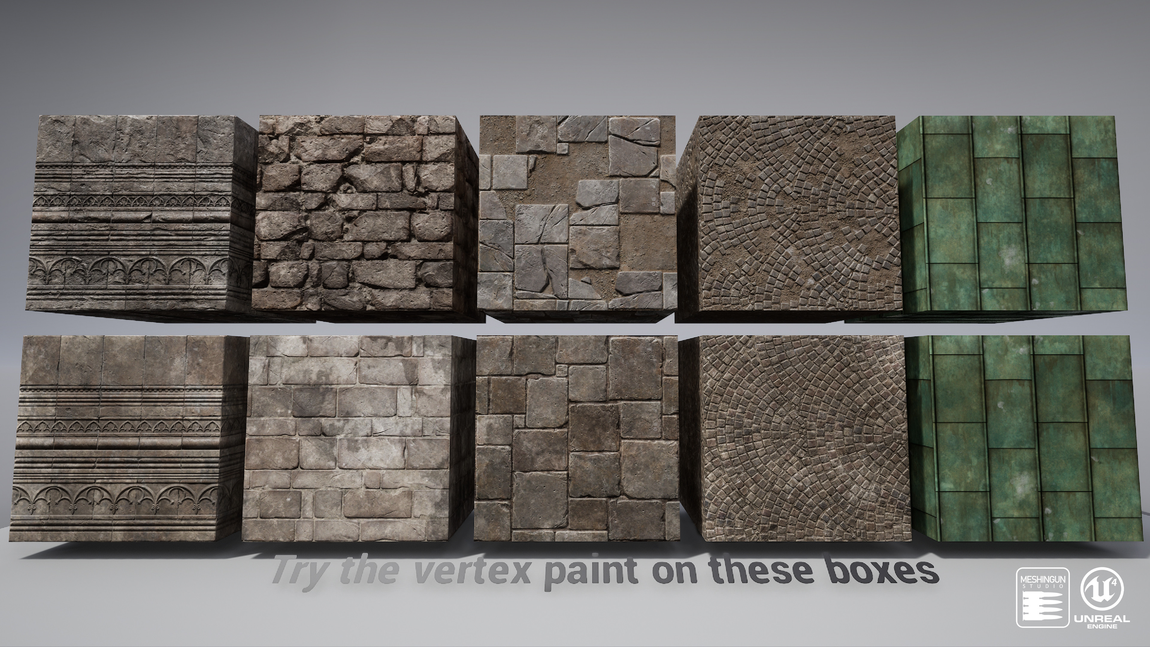 MESHINGUN STUDIO INC. - UE4 Gothic Mega Pack by Meshingun Studio