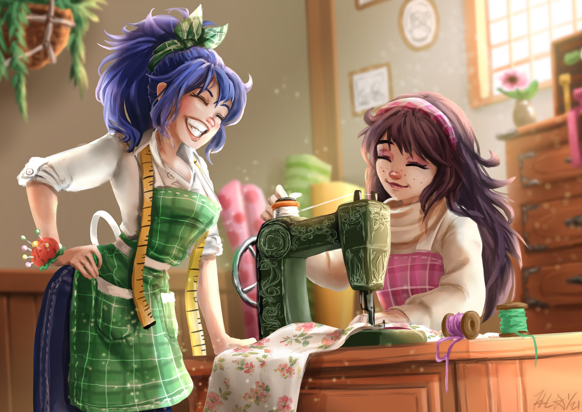 Heather Brinkman (CrystalNova) - Animal Crossing- Able Sisters