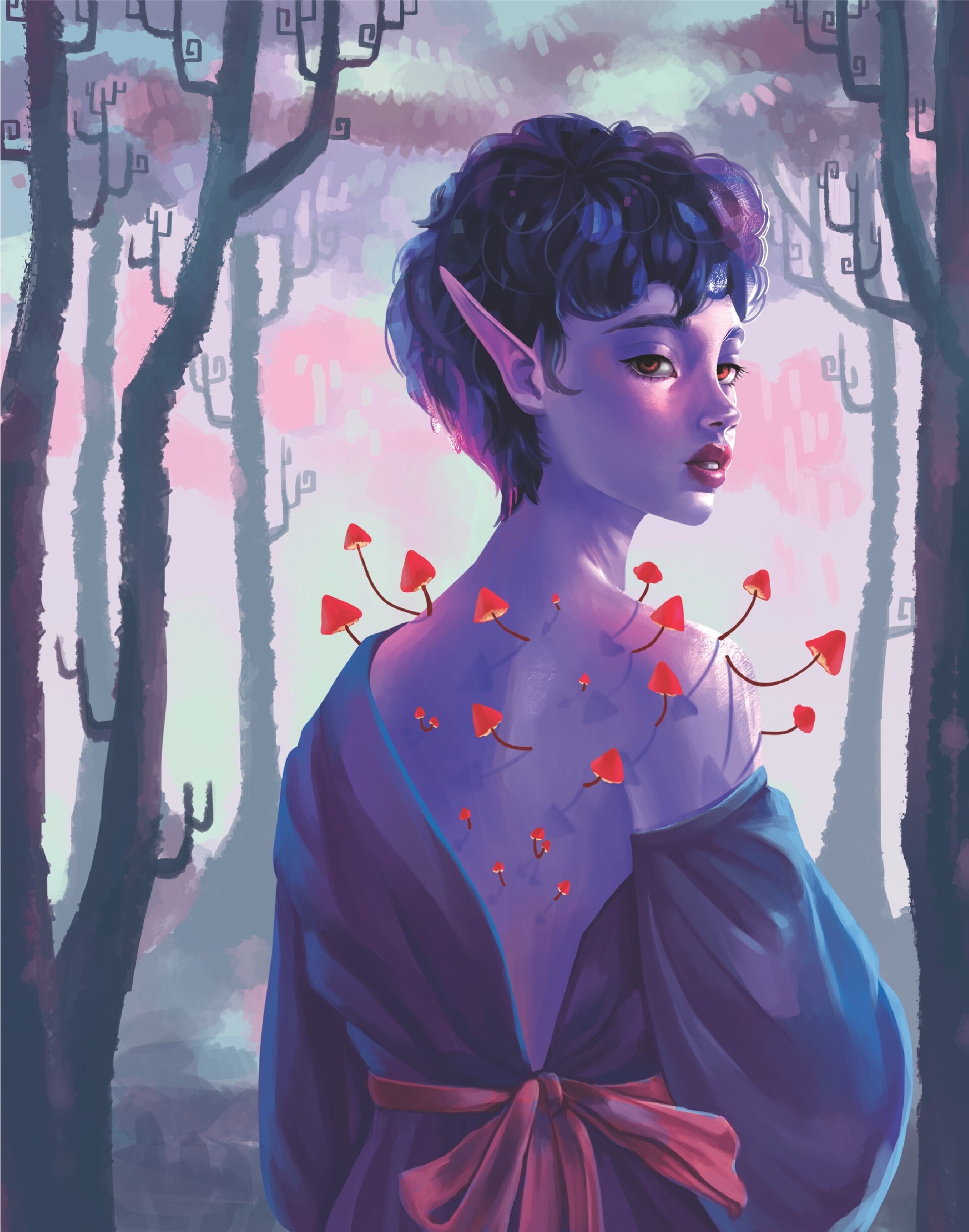 ArtStation - Forest pixie fairy