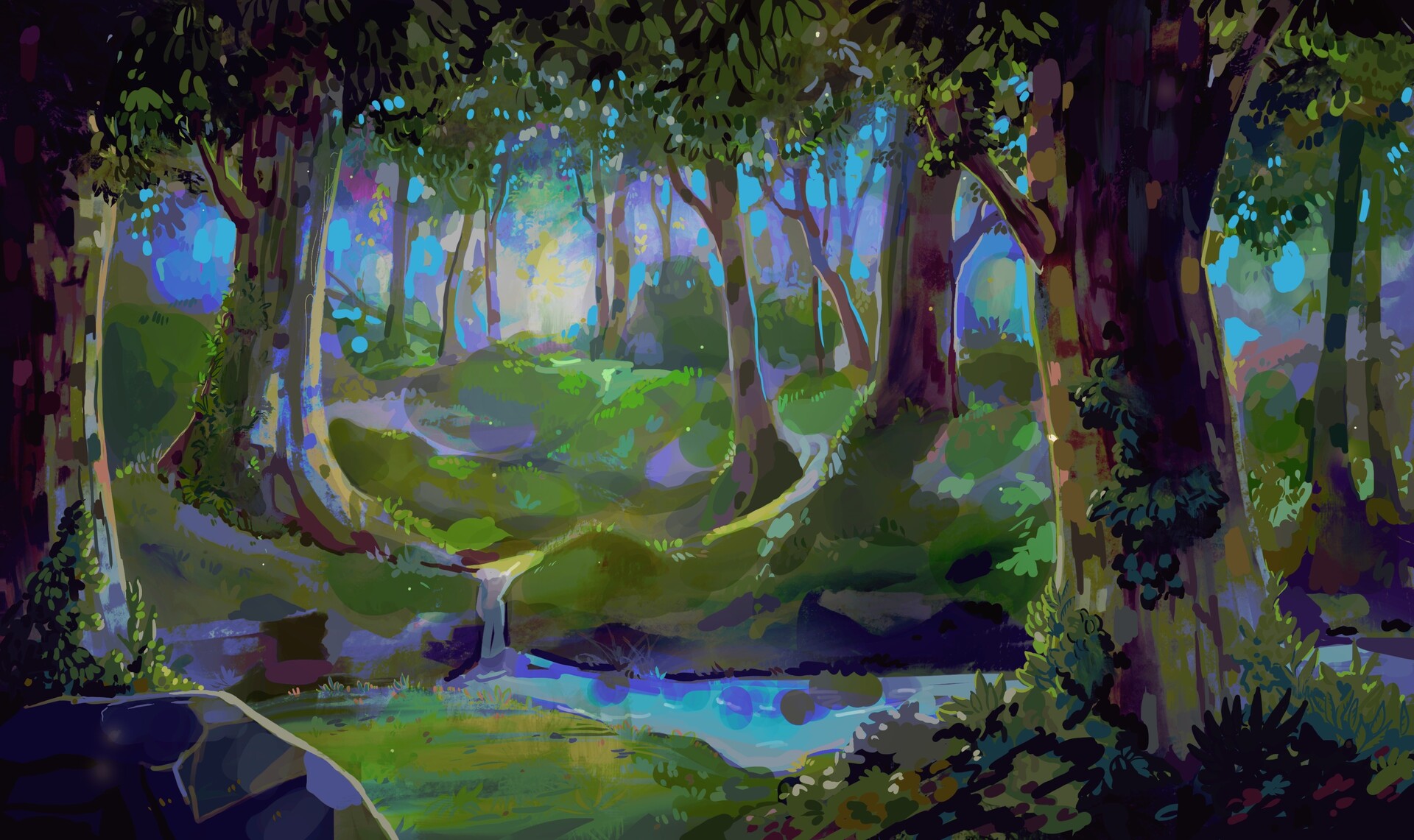 ArtStation - Forest environment (day)