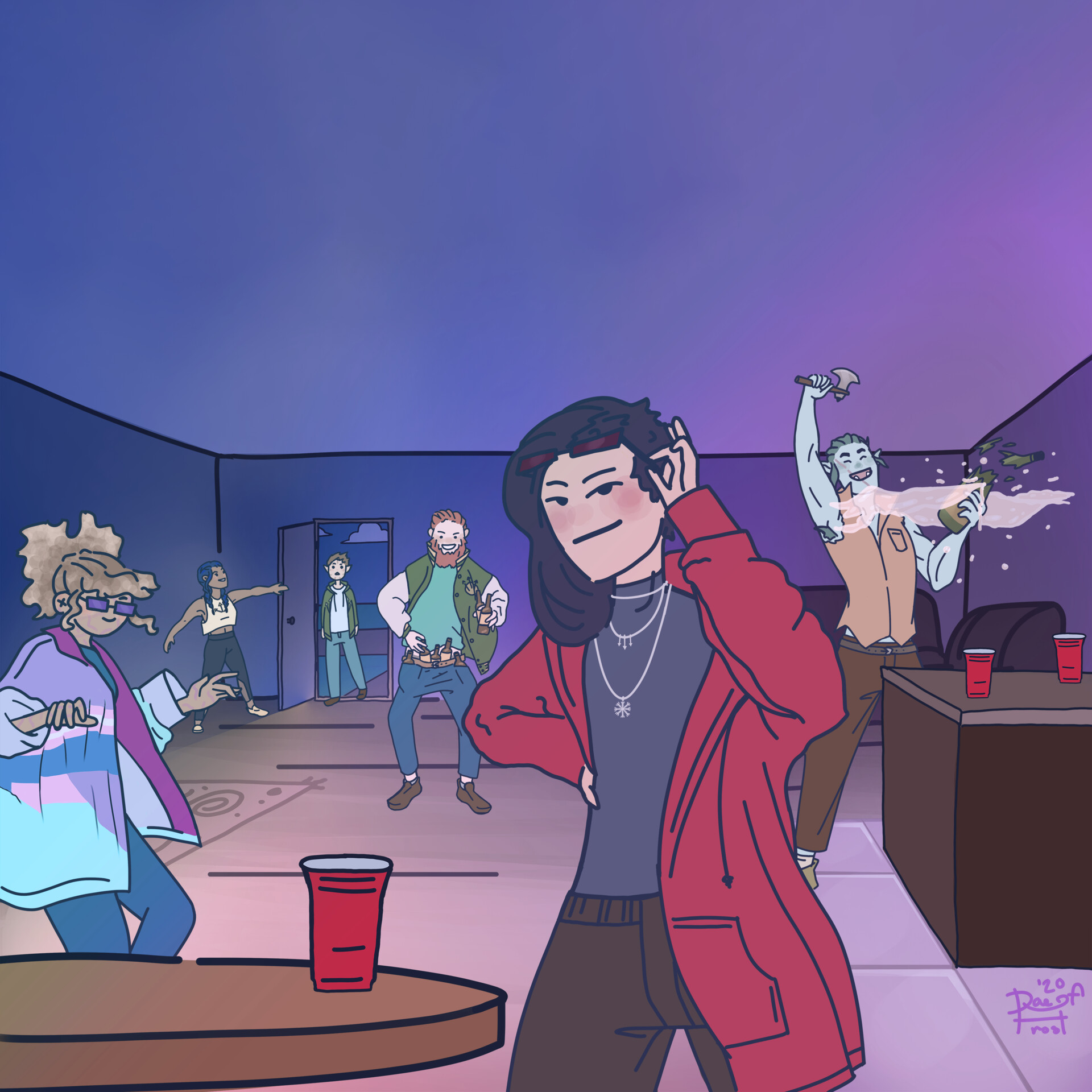 RaeofFrost - D&D Party Party!
