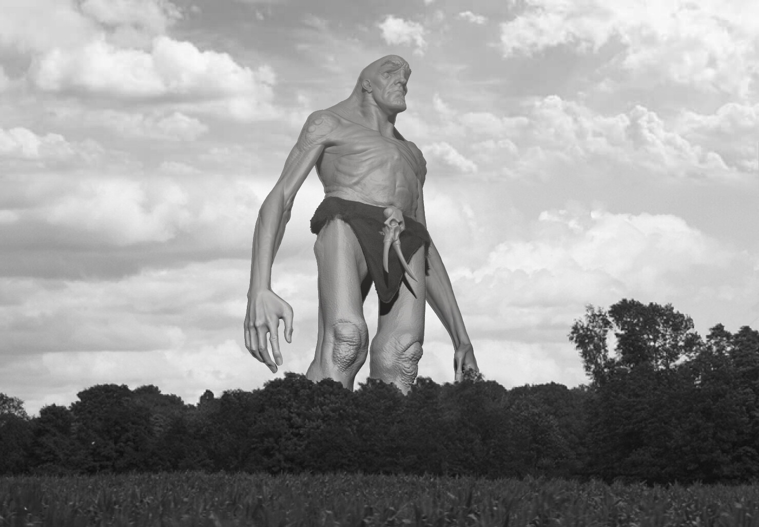 ArtStation - Giant Concept Sculpt