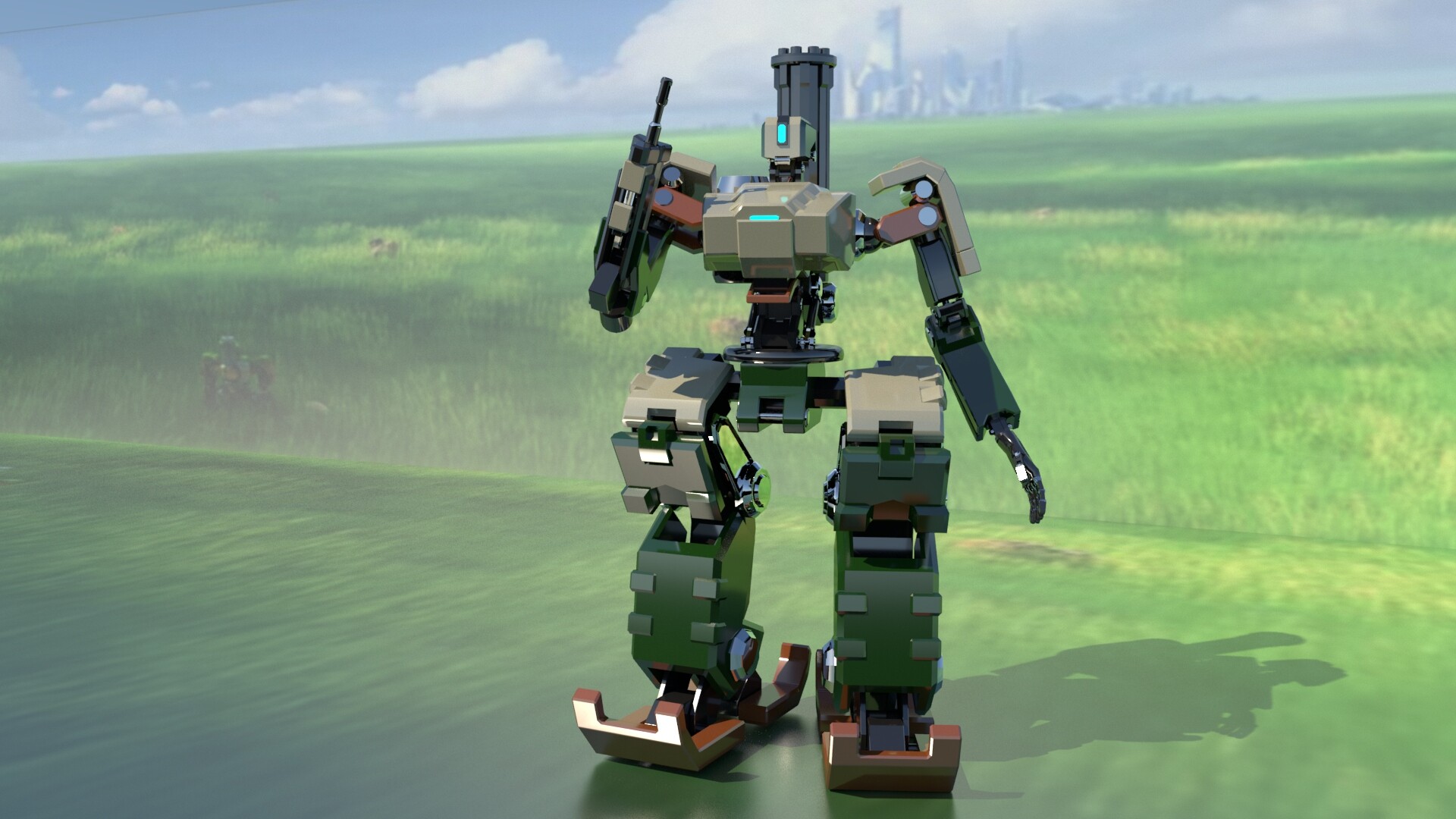 ArtStation - Overwatch Bastion