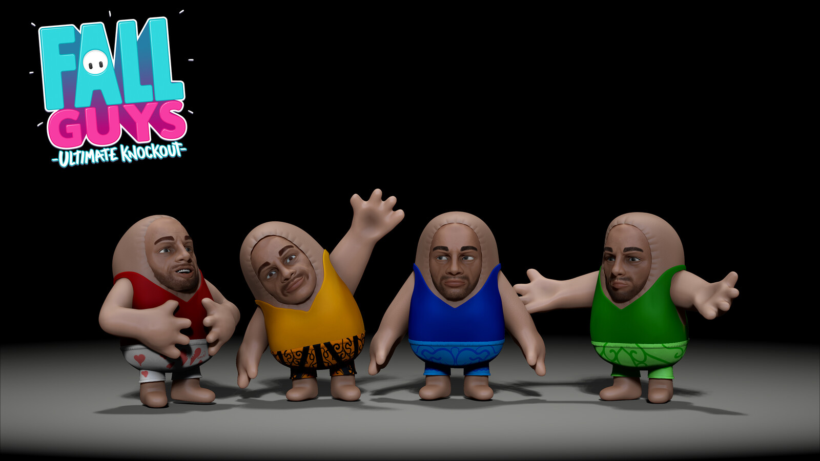 Wisnu Dharma - Realistic Fall "guys"