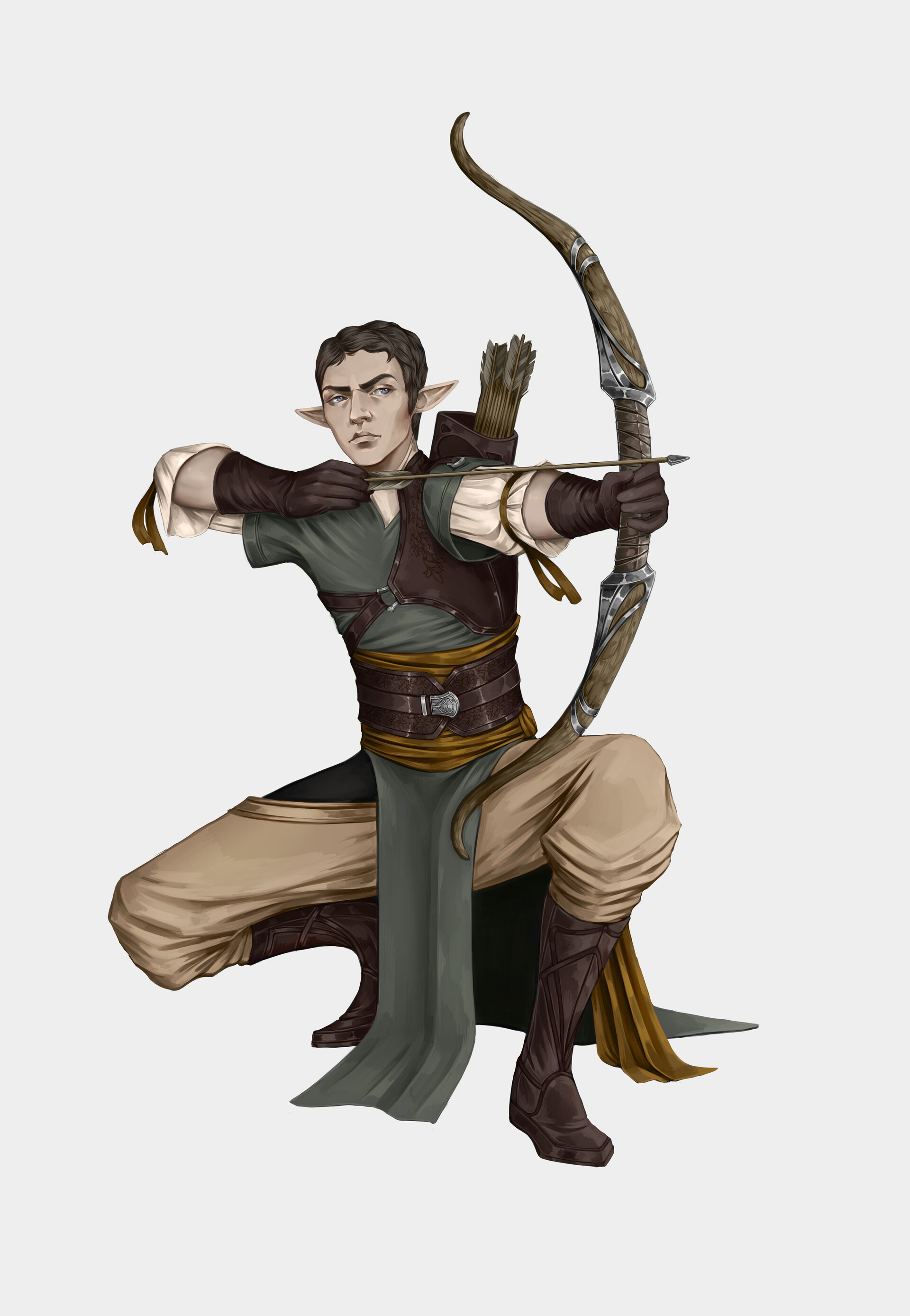 ArtStation - Elf Adventurer