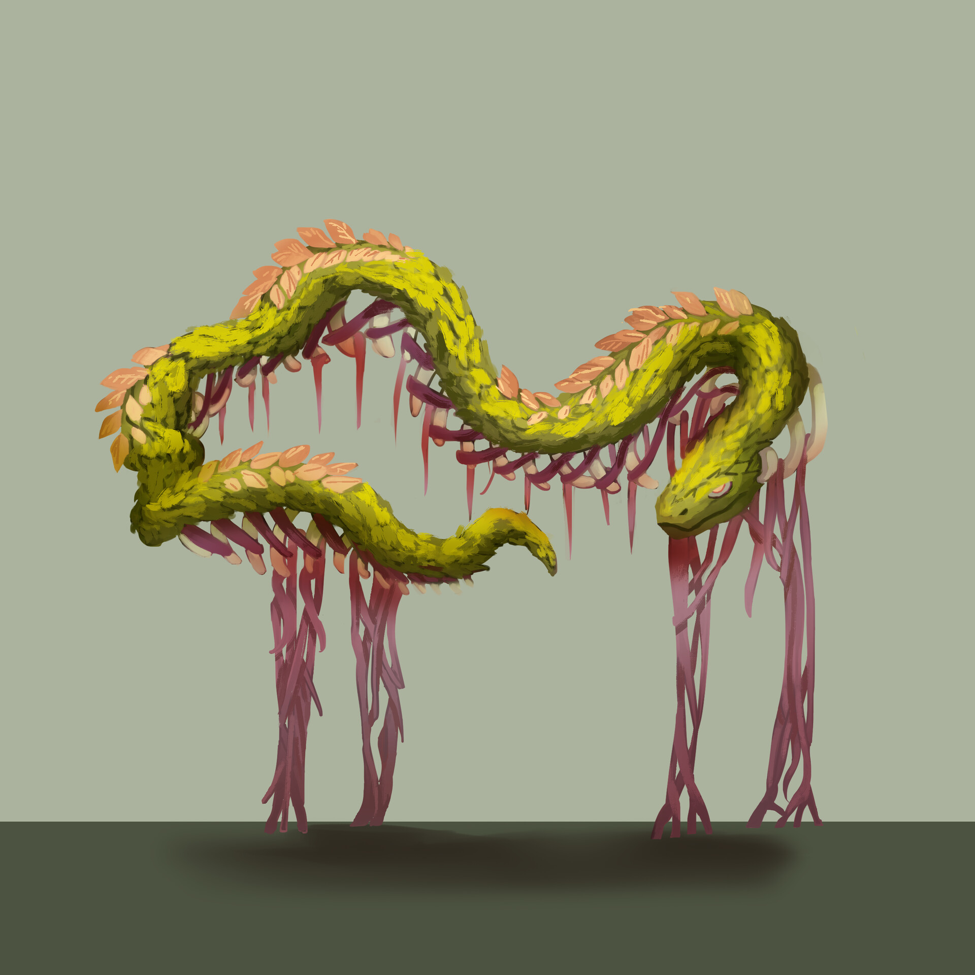 ArtStation - Deep Swamp Snake