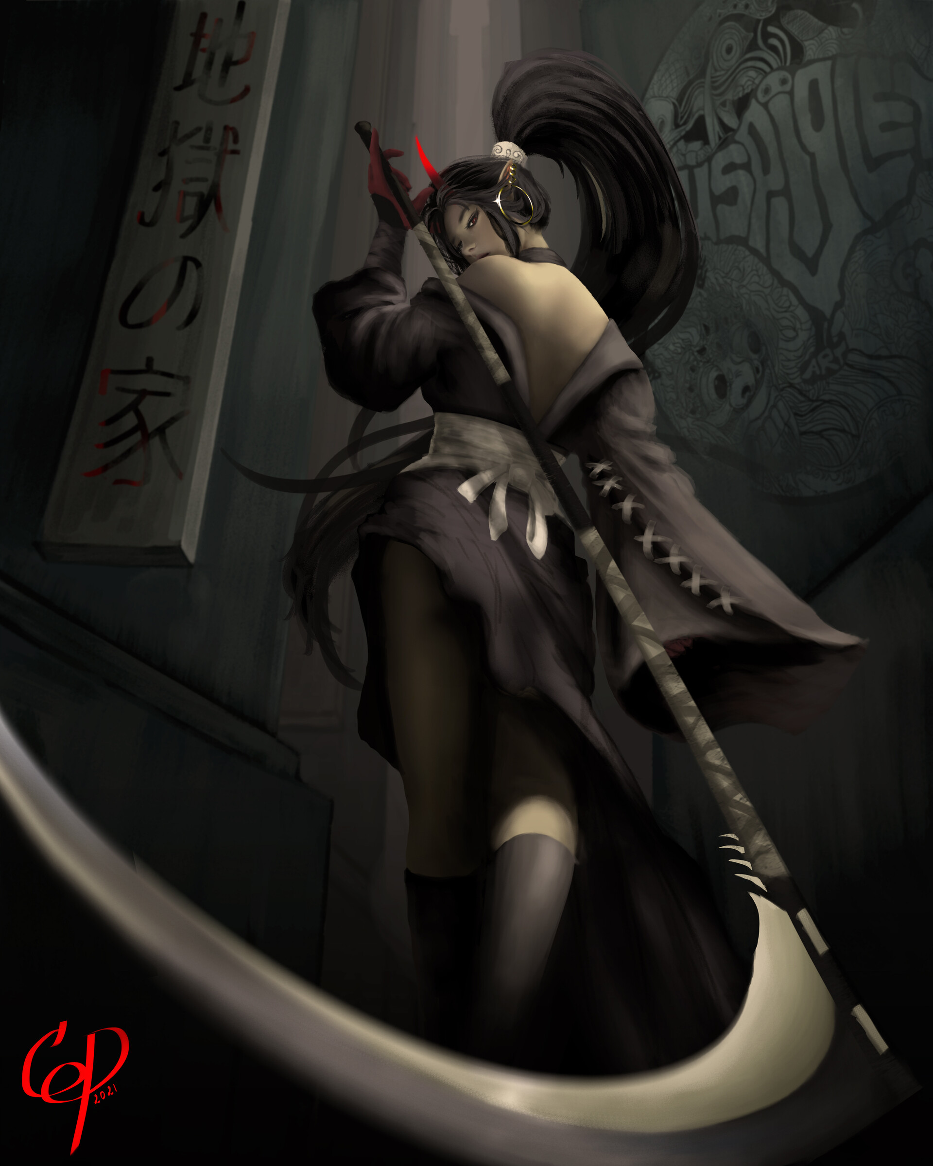 ArtStation - Bad Cloud Scythe