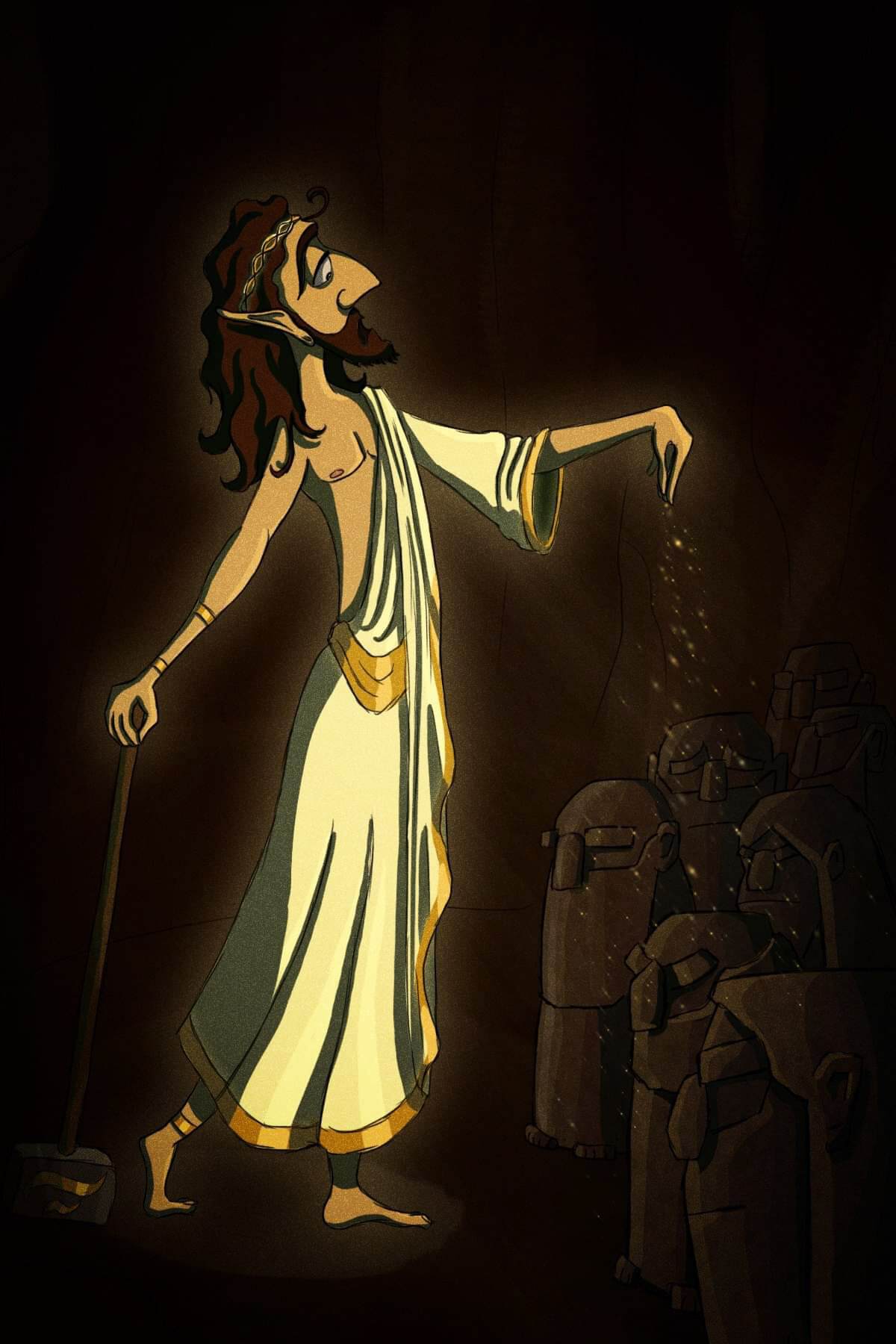 ArtStation - Aulë, Valar of the earth