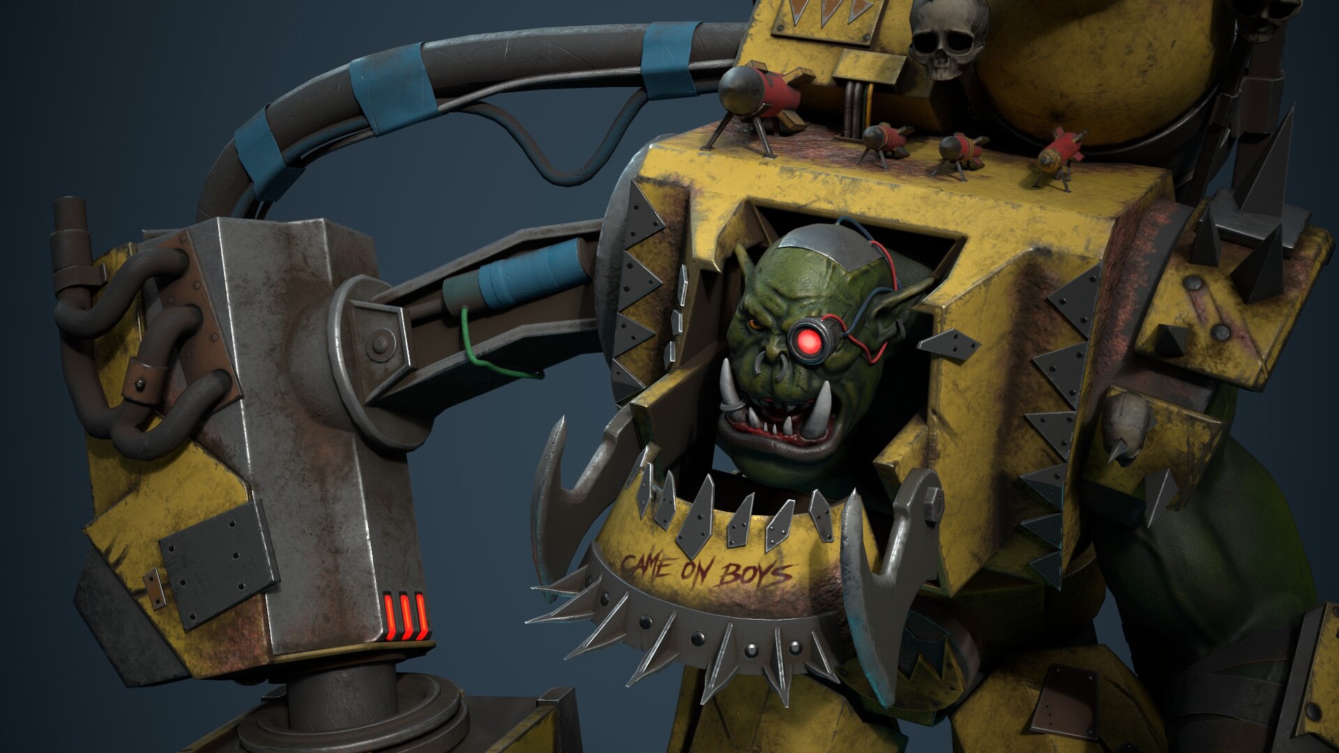 ArtStation - Warhammer 40 000 Orc