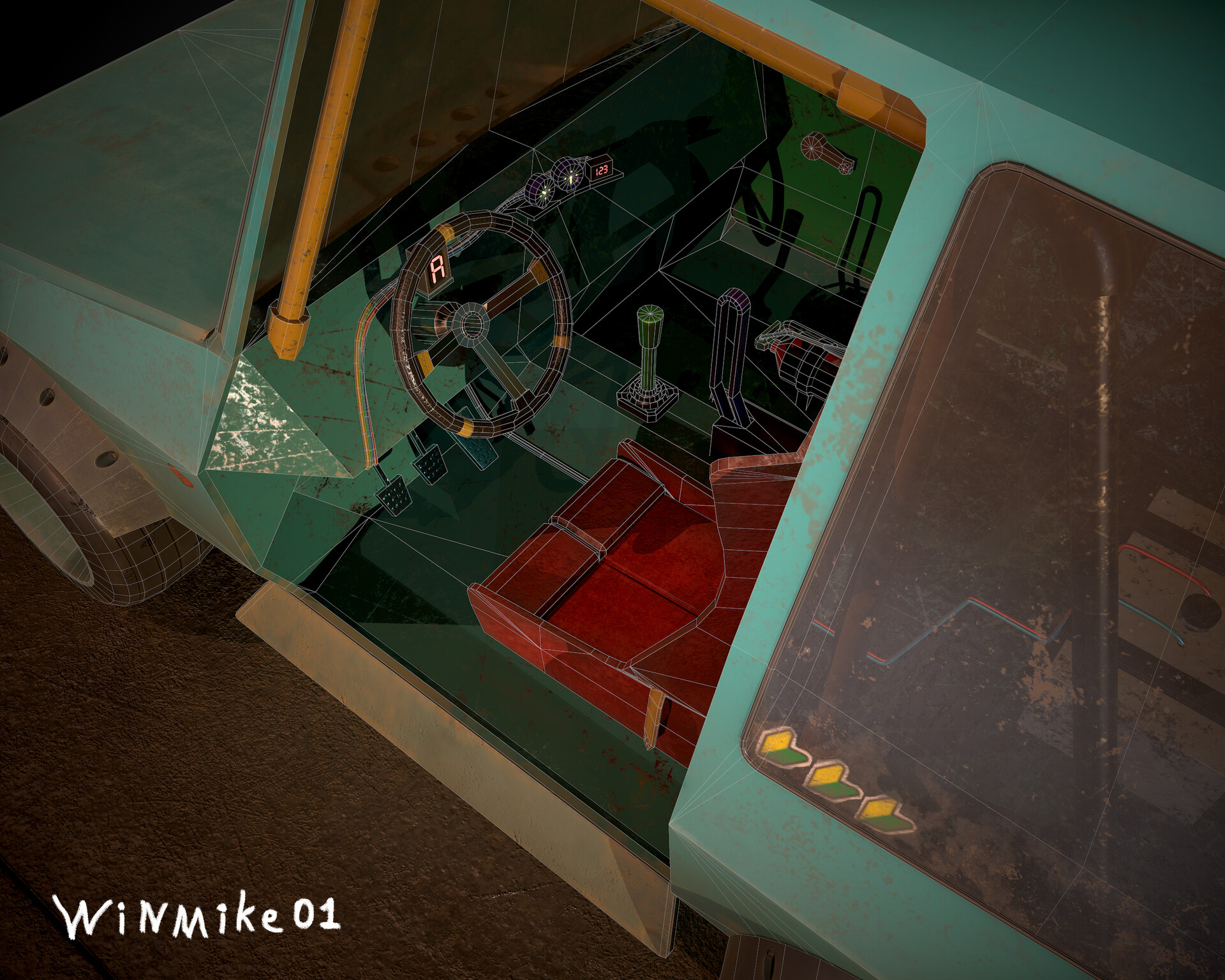 Mike Vinogradov - Stylized drift/race car