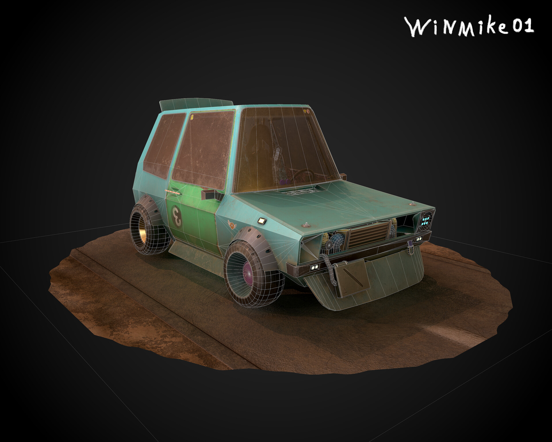 Mike Vinogradov - Stylized drift/race car