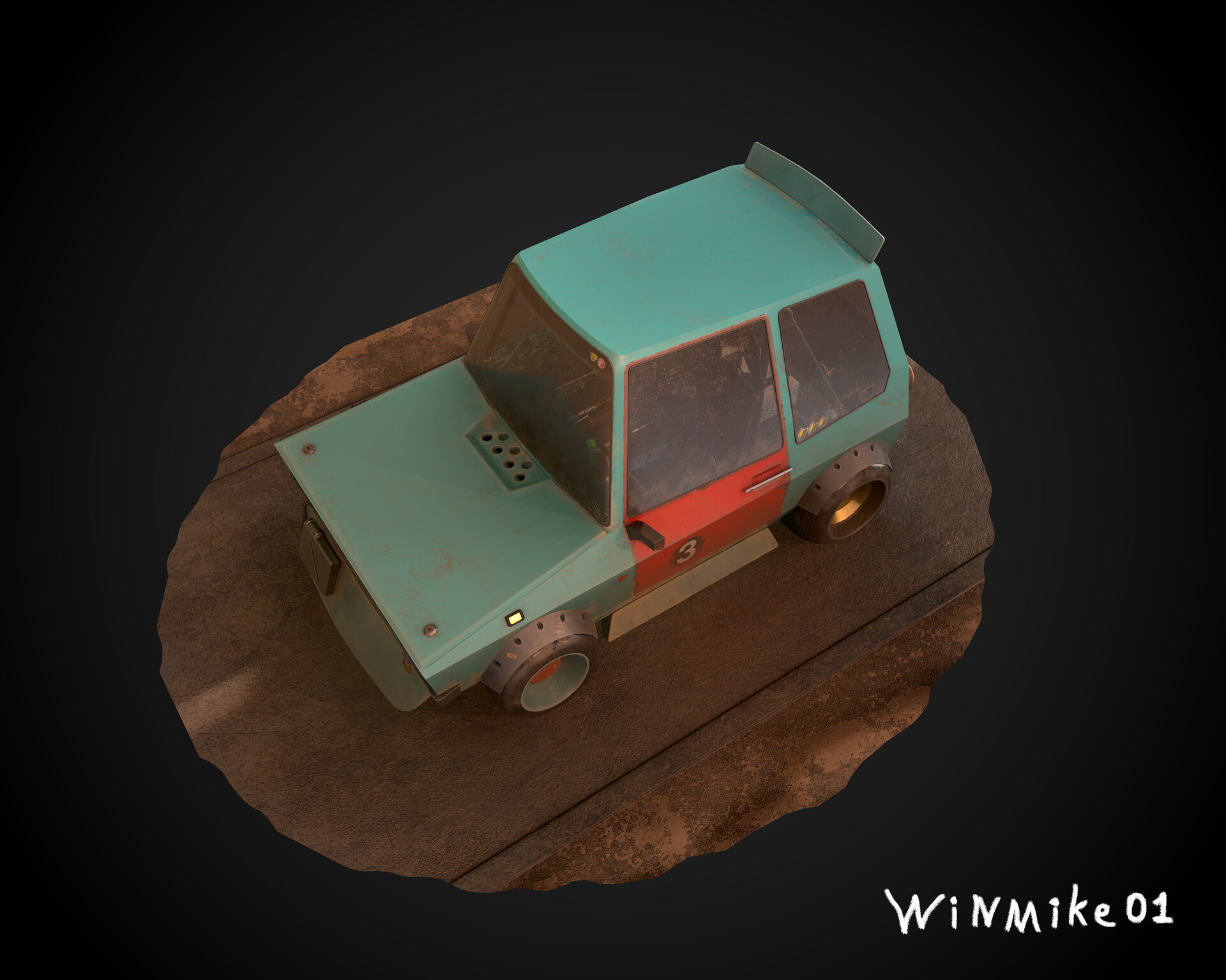 Mike Vinogradov - Stylized drift/race car