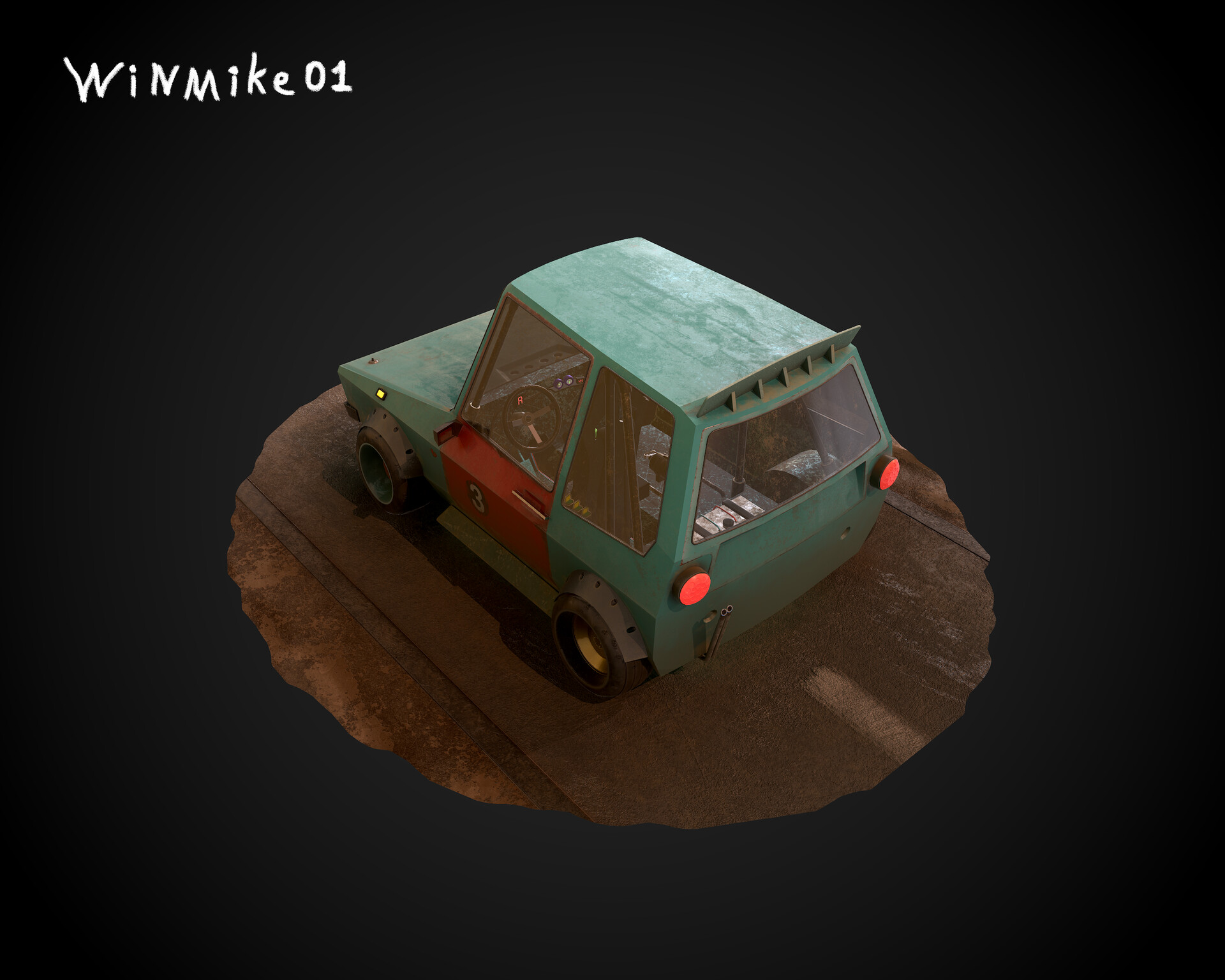 Mike Vinogradov - Stylized drift/race car