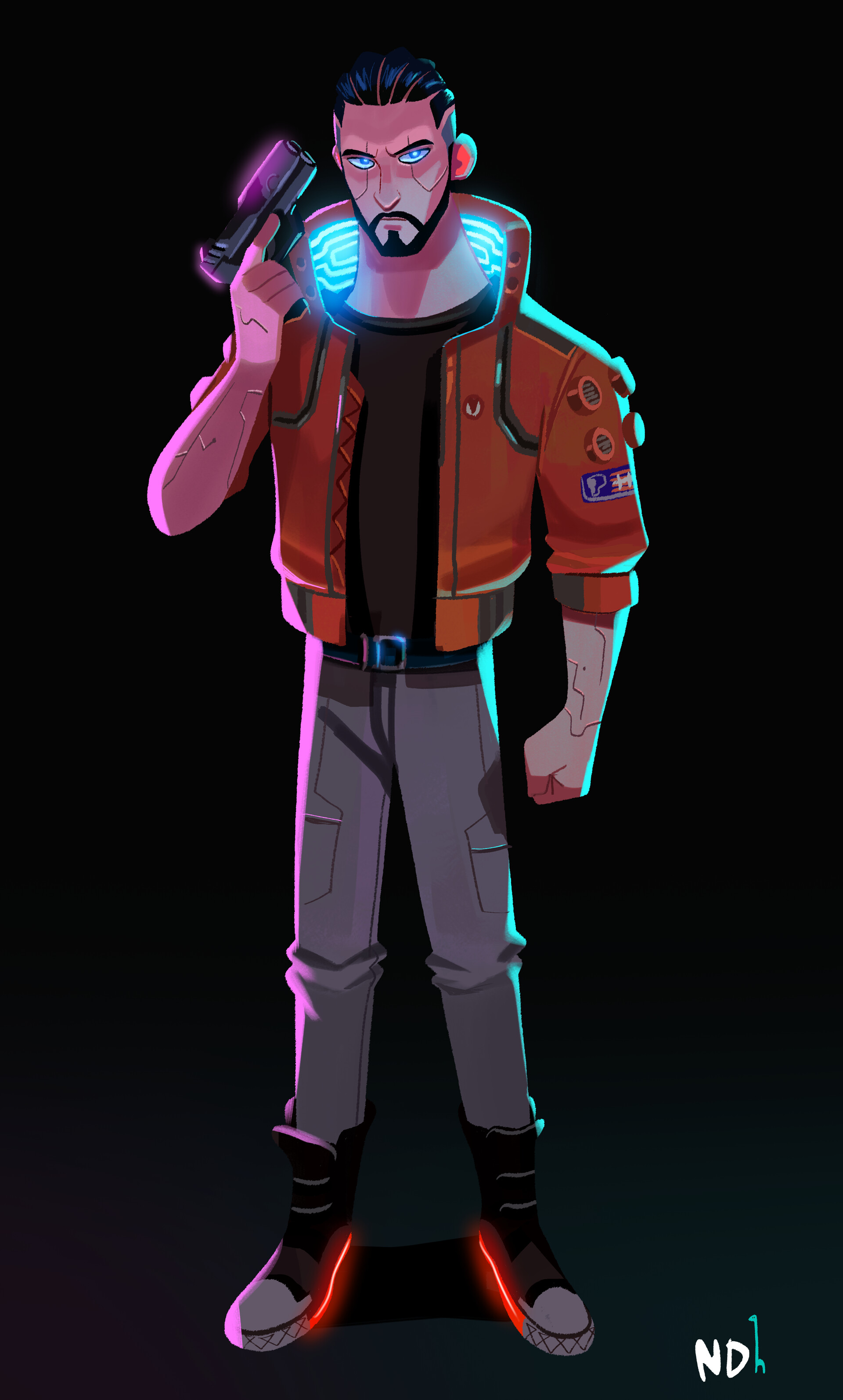 ArtStation - Cyberpunk 2077 fanart ⚙