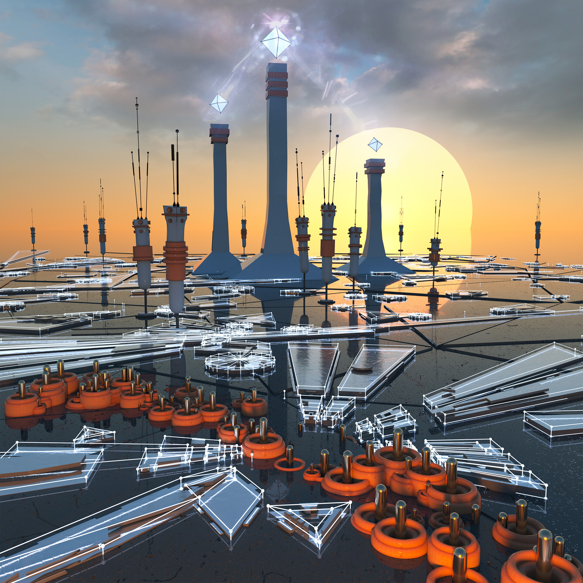 ArtStation - Relay Spires