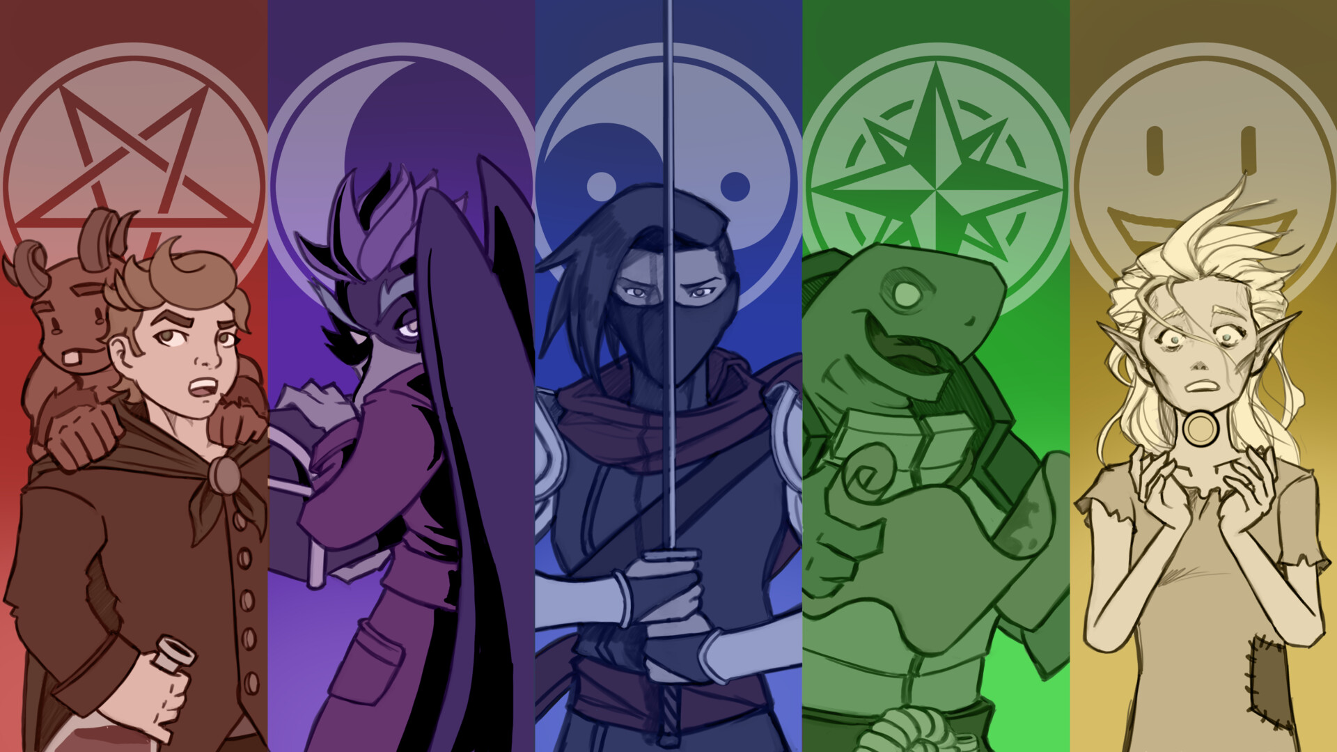 ArtStation - Unlikely Heros