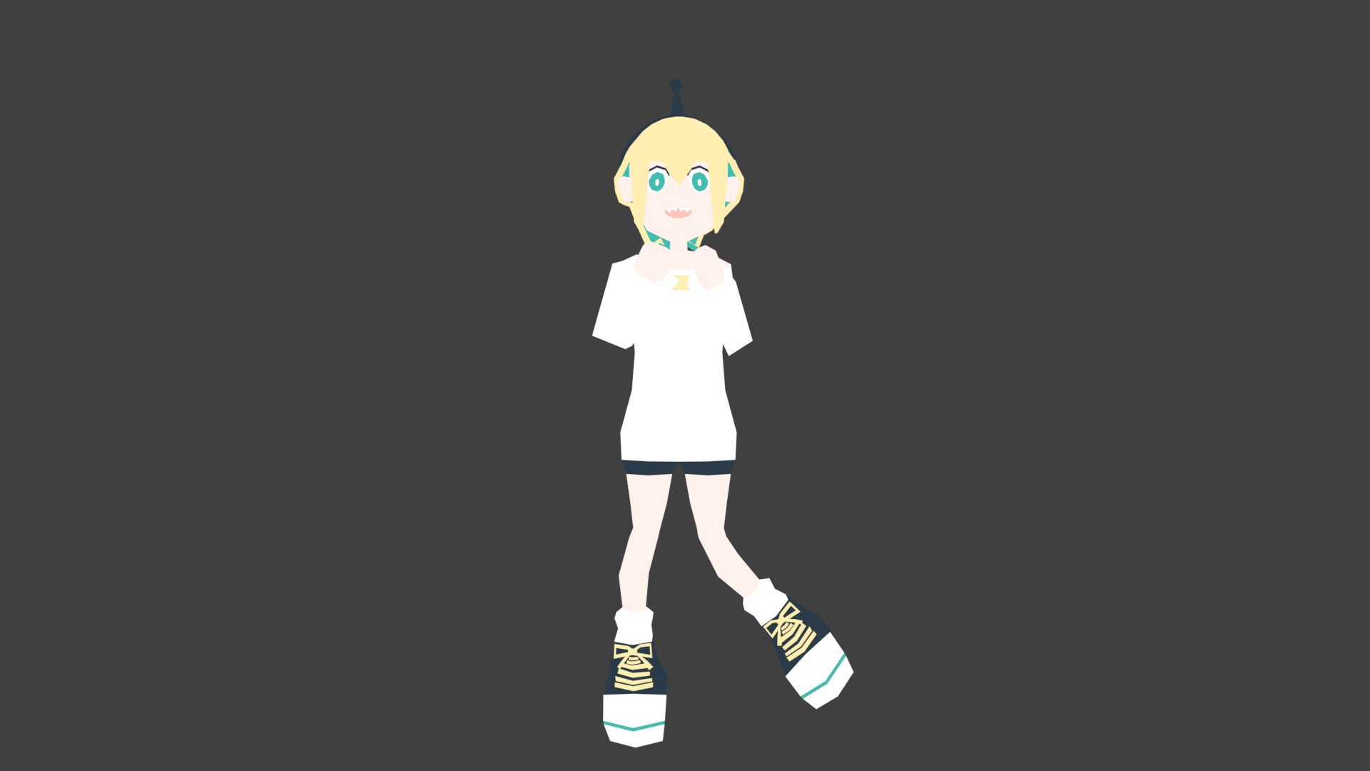 ArtStation - Low Poly Amano Pikamee