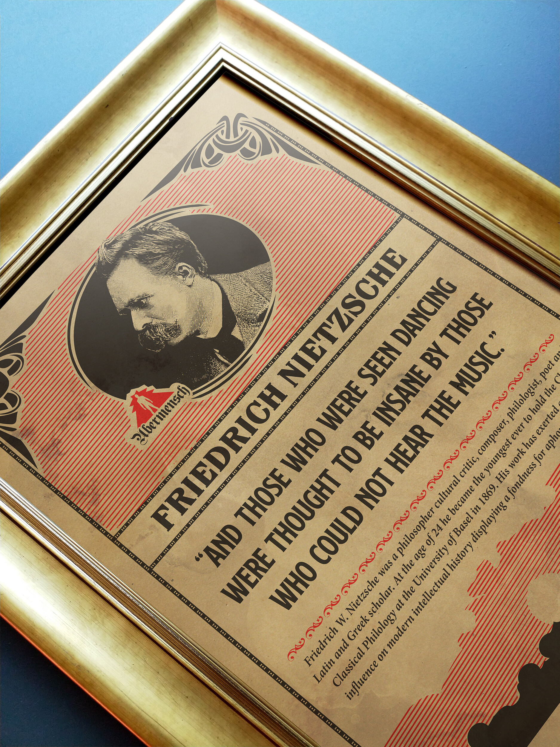 ArtStation - Nietzsche Poster