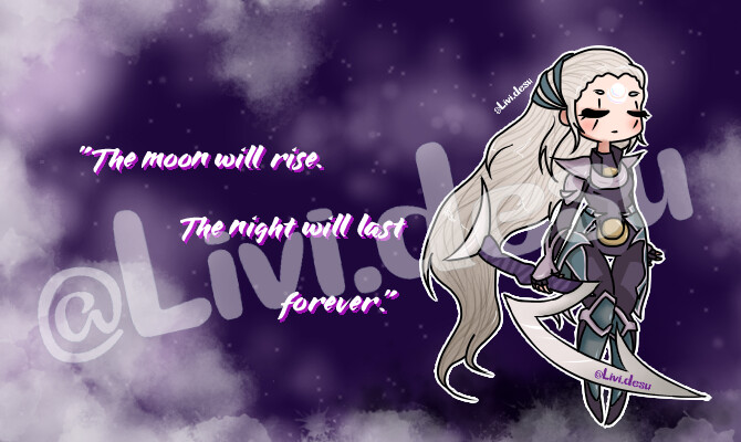 ArtStation - Diana from League of Legends