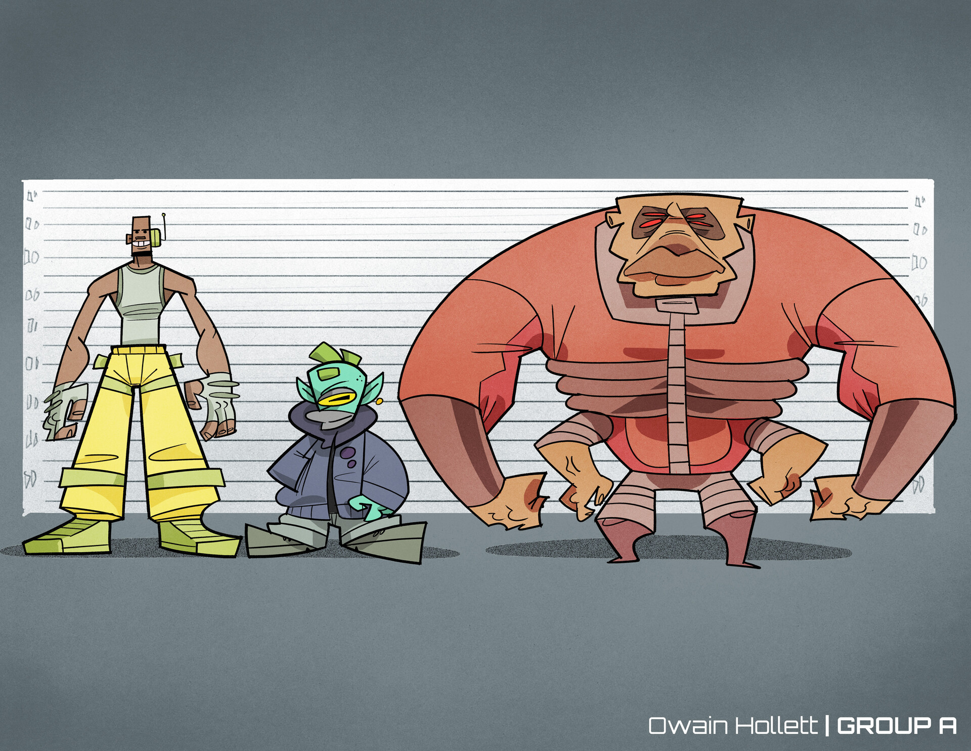 ArtStation - Sci-Fi Action Character Types