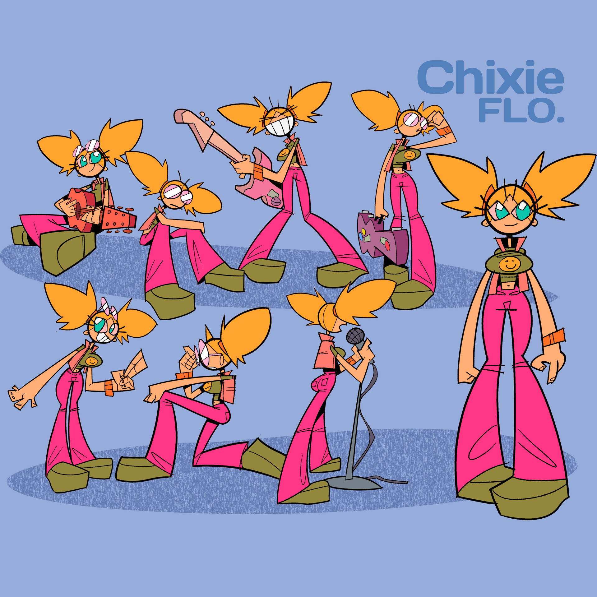 ArtStation - Chixie FLO. Poses