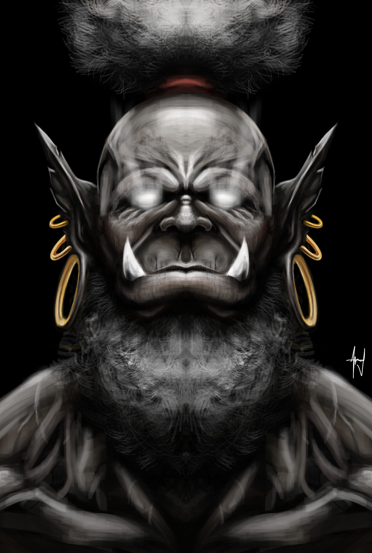ArtStation - Orc-Shaman