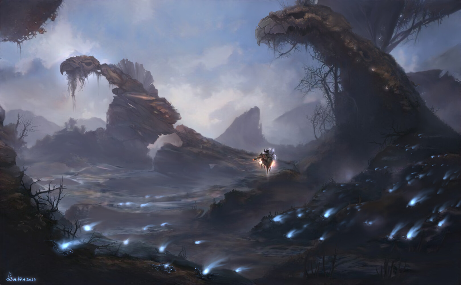 ArtStation - The Land of Smoking Bugs