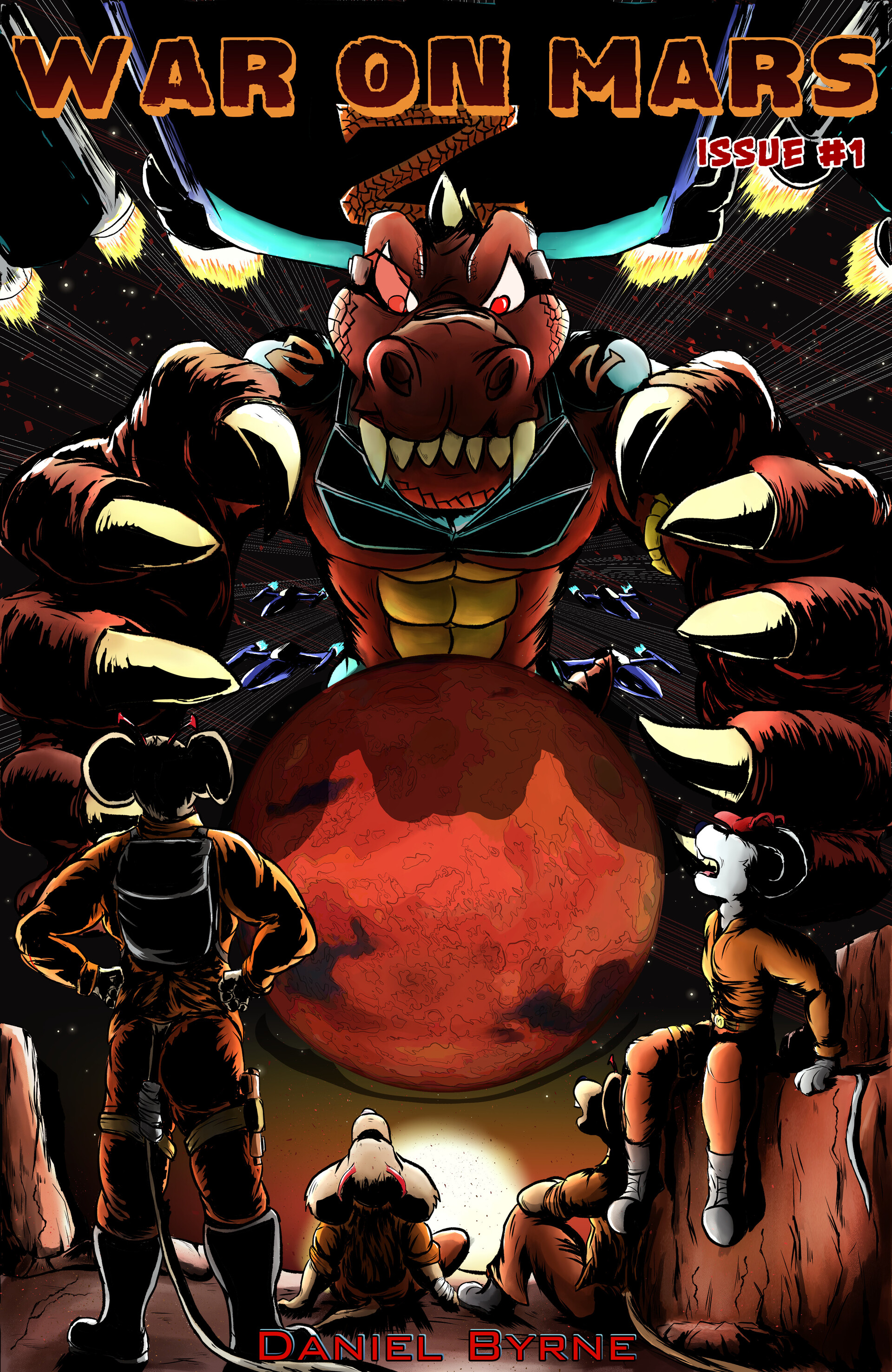 ArtStation - War on Mars (free comic book)