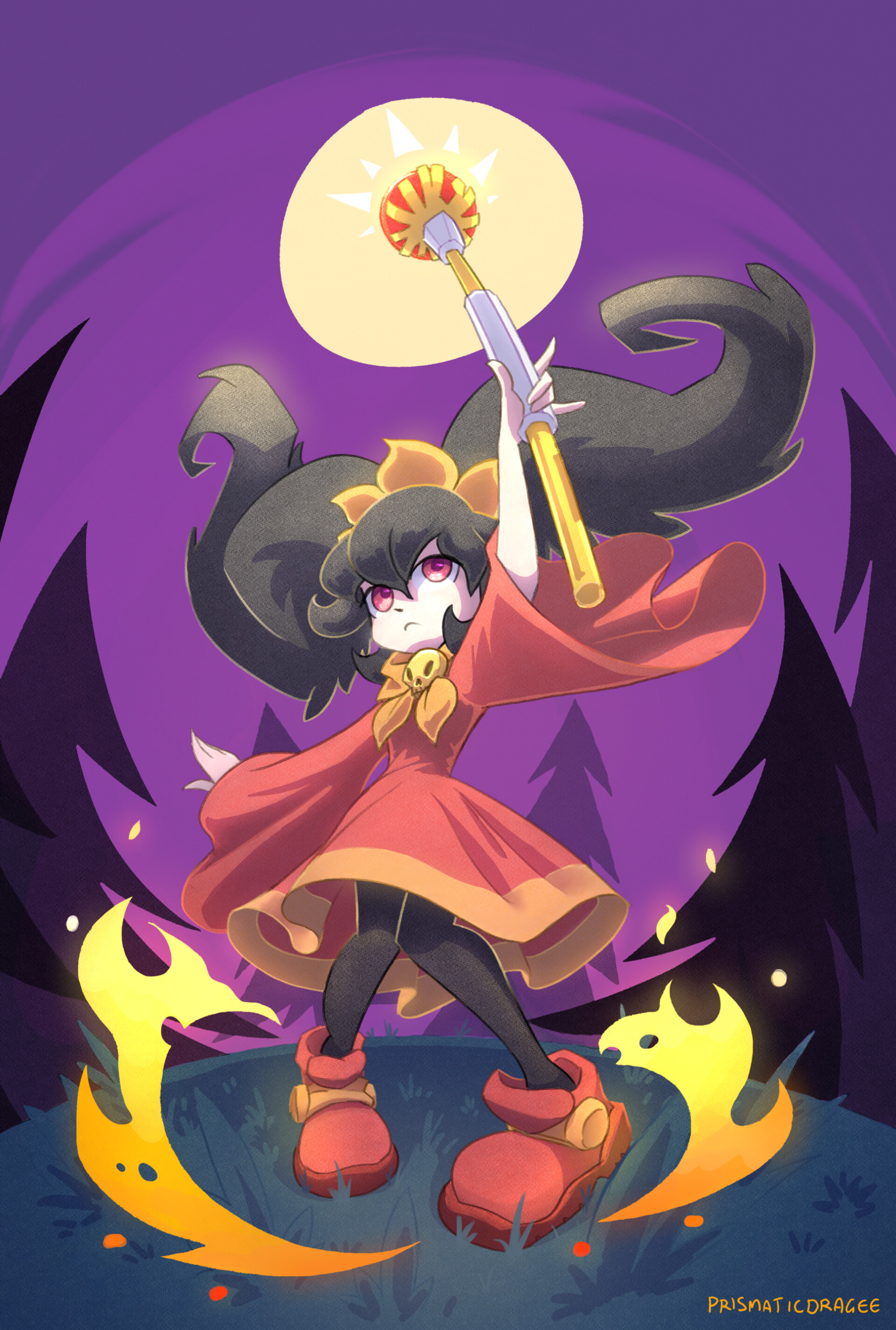 Warioware Ashley Wallpaper