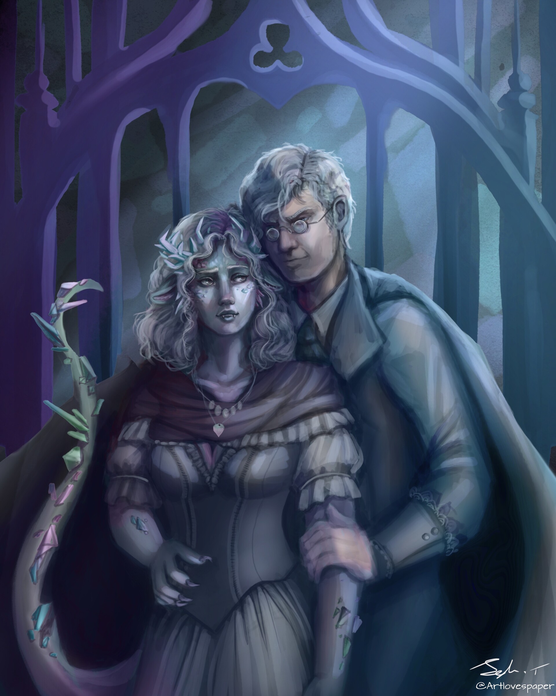 ArtStation - Rashk and the Headmaster in disguise