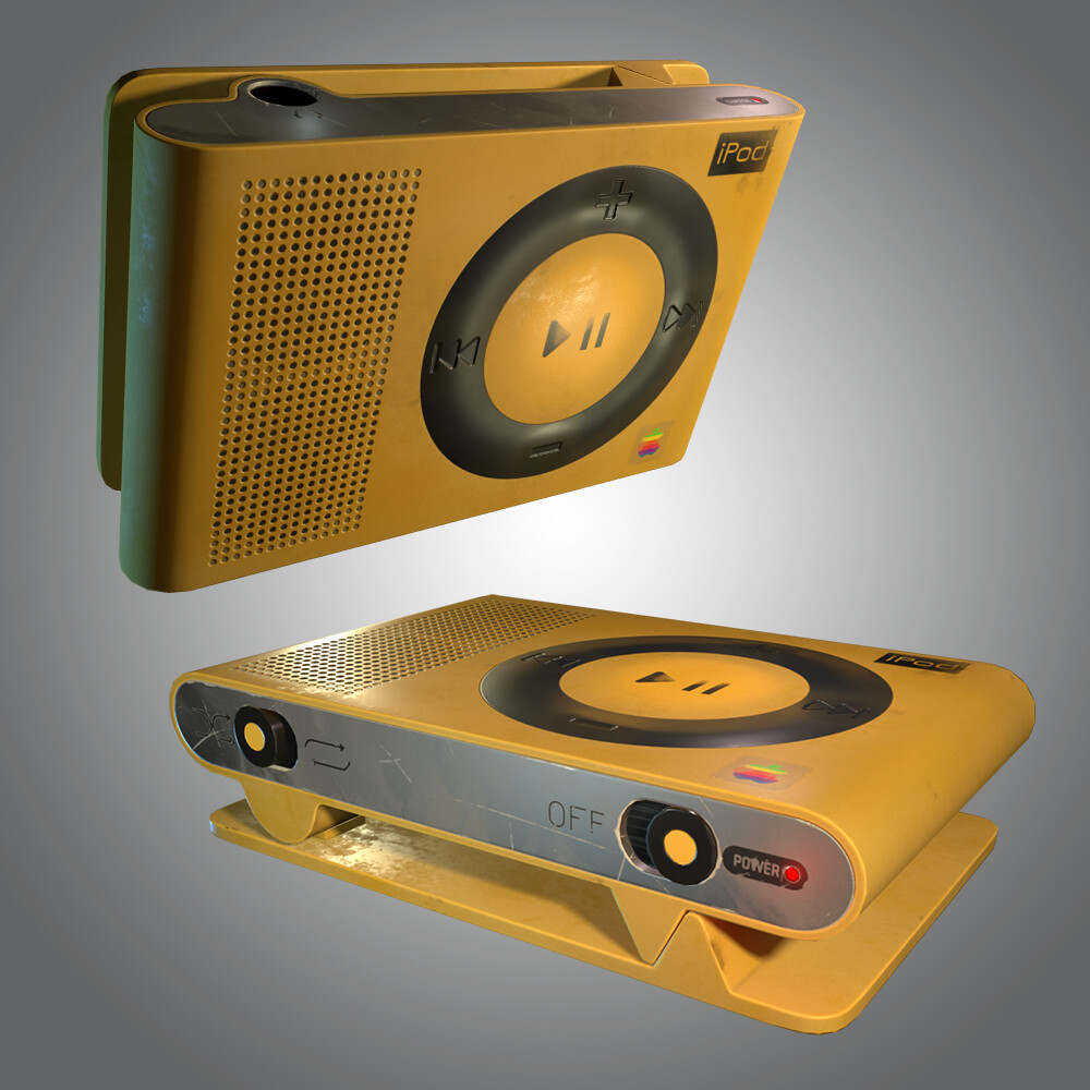 ArtStation - Retro iPod