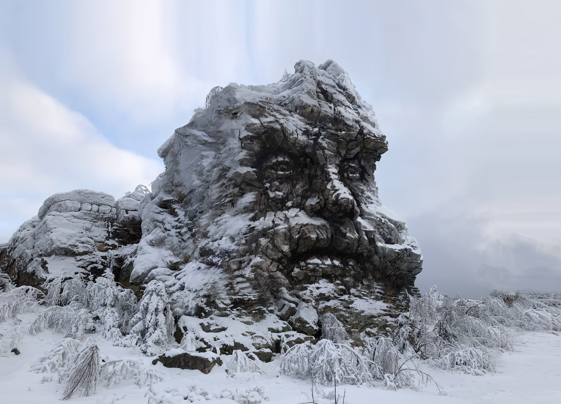 ArtStation - Snow Head