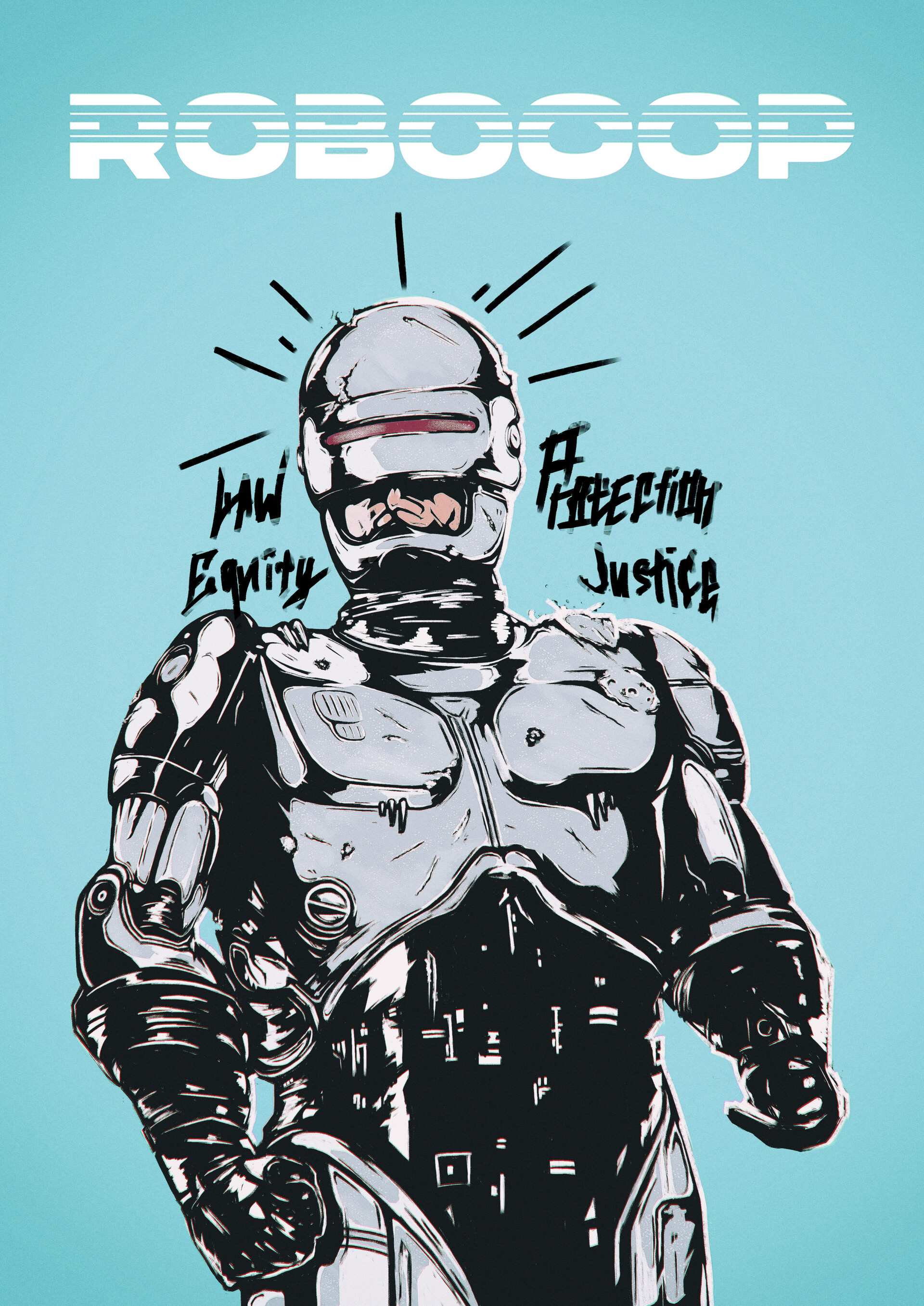 ArtStation - Robocop color