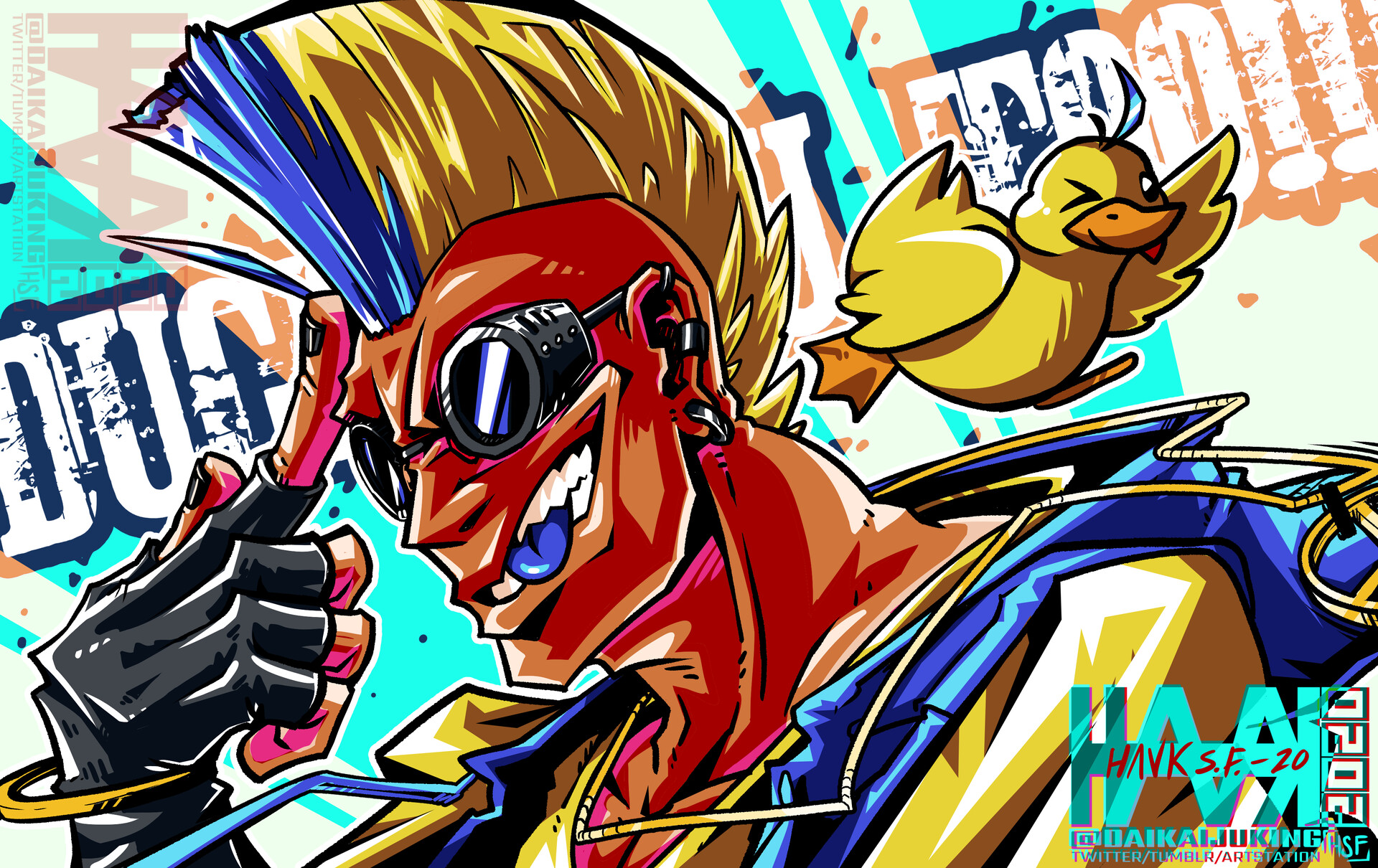 ArtStation - Duck King - SNK