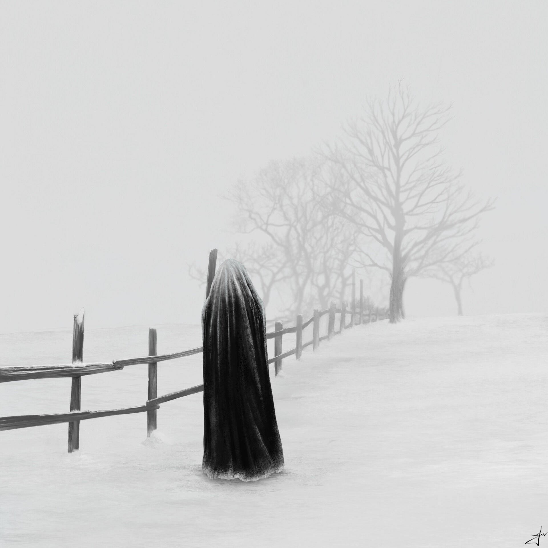 ArtStation - Snow Ghost