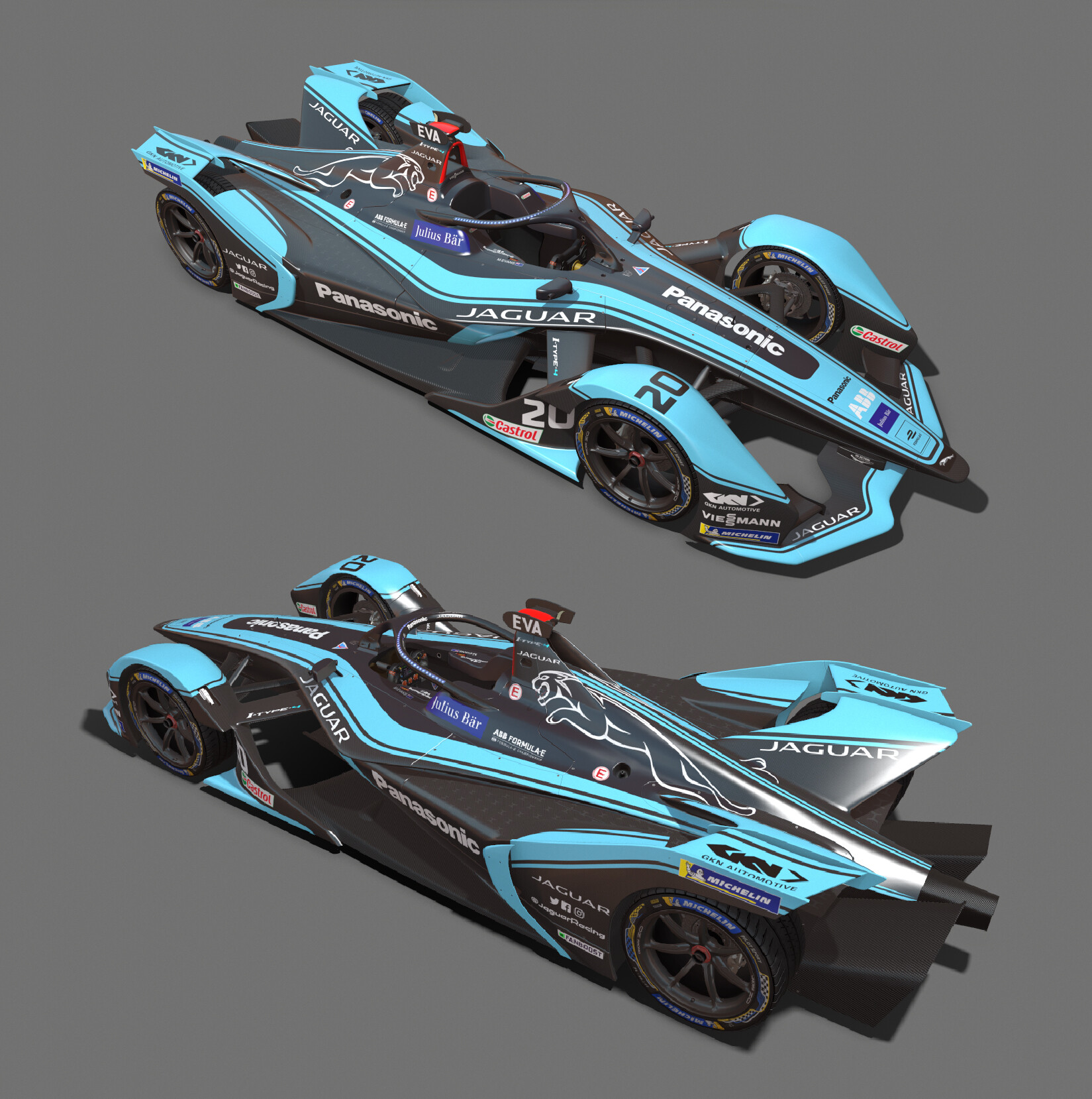 ArtStation - Formula E Season 5 (2018 - 2019)