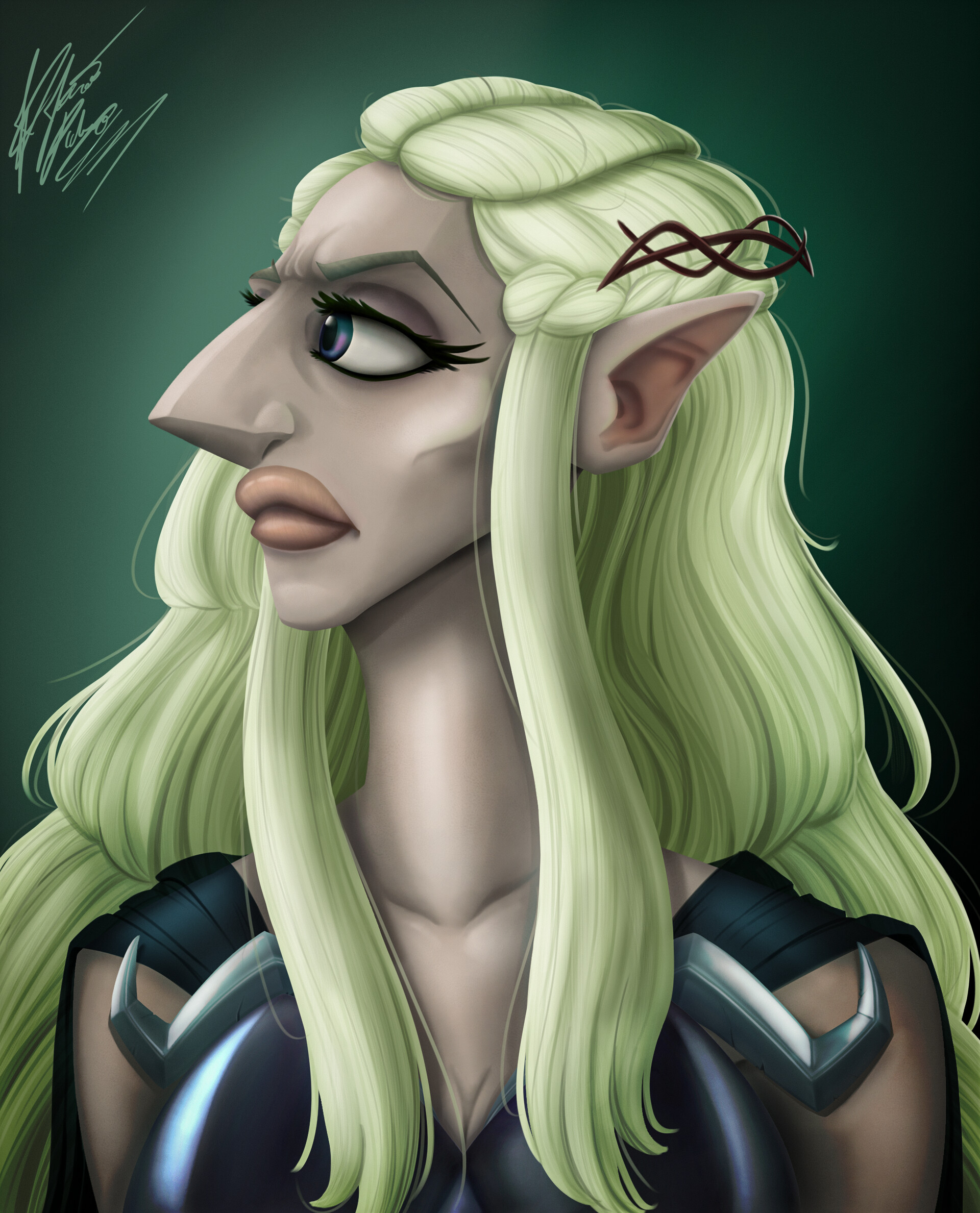 ArtStation - Evil Witch