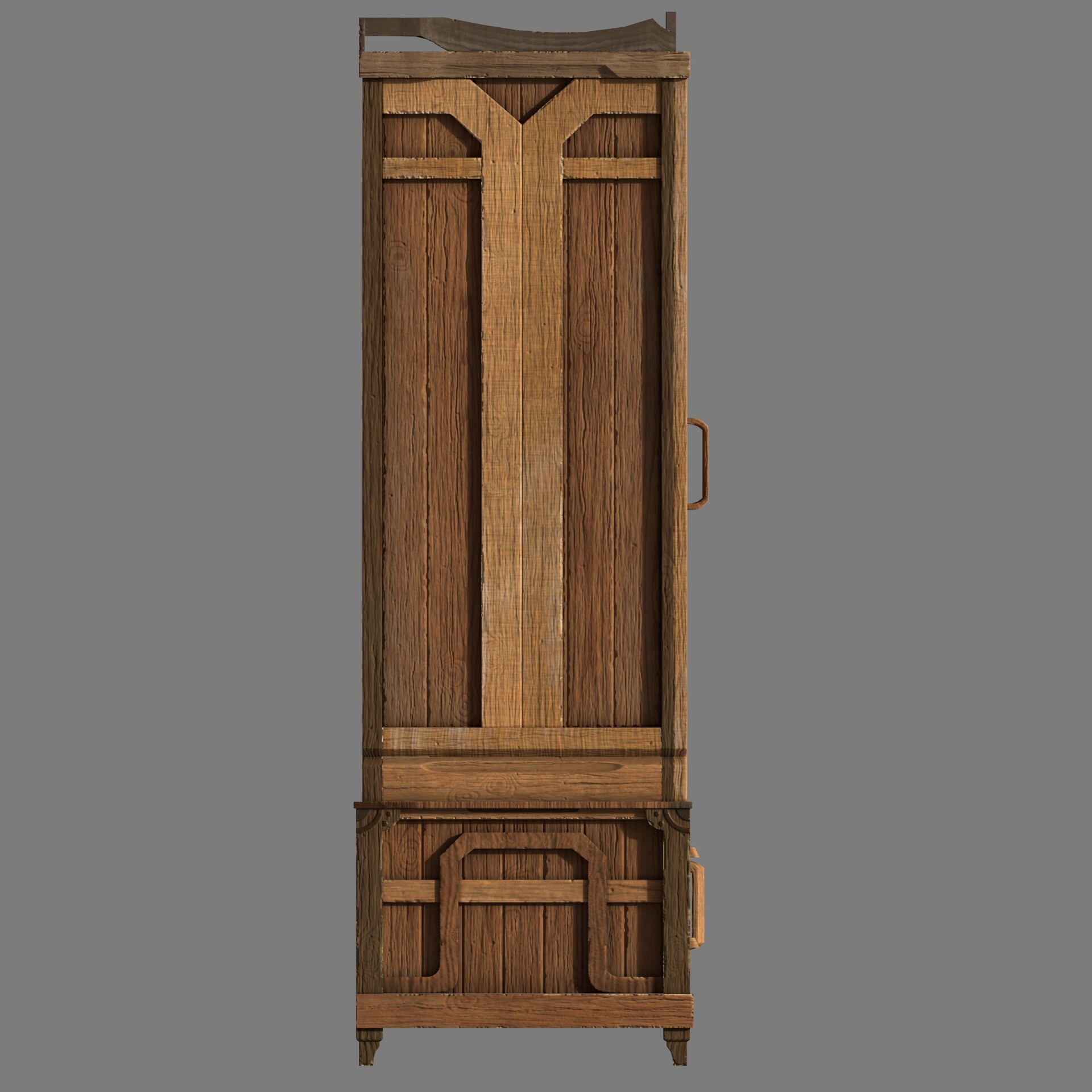 Gullible Coconut - 3D Wardrobe Prop - 2K Texture