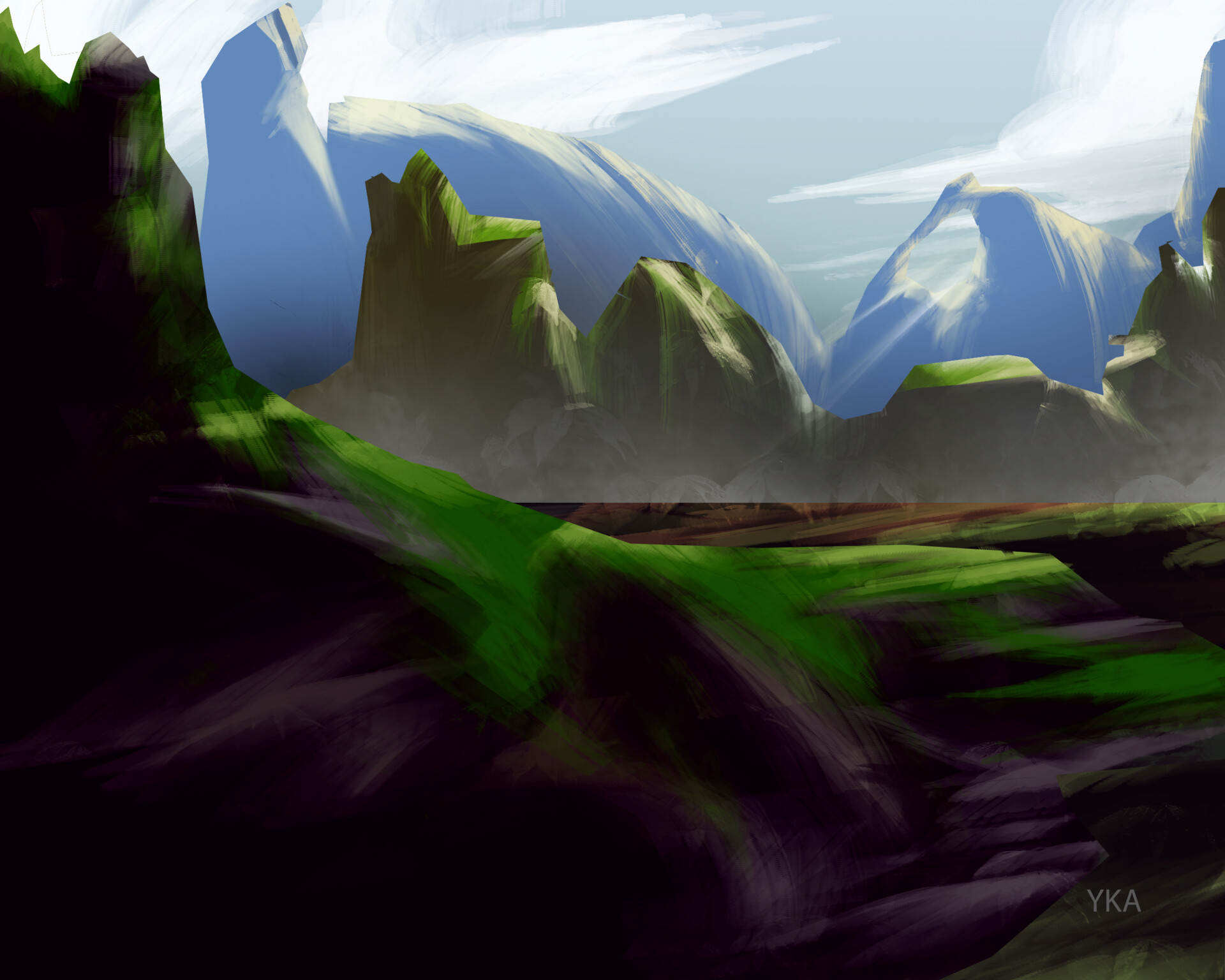 ArtStation - Mountains1