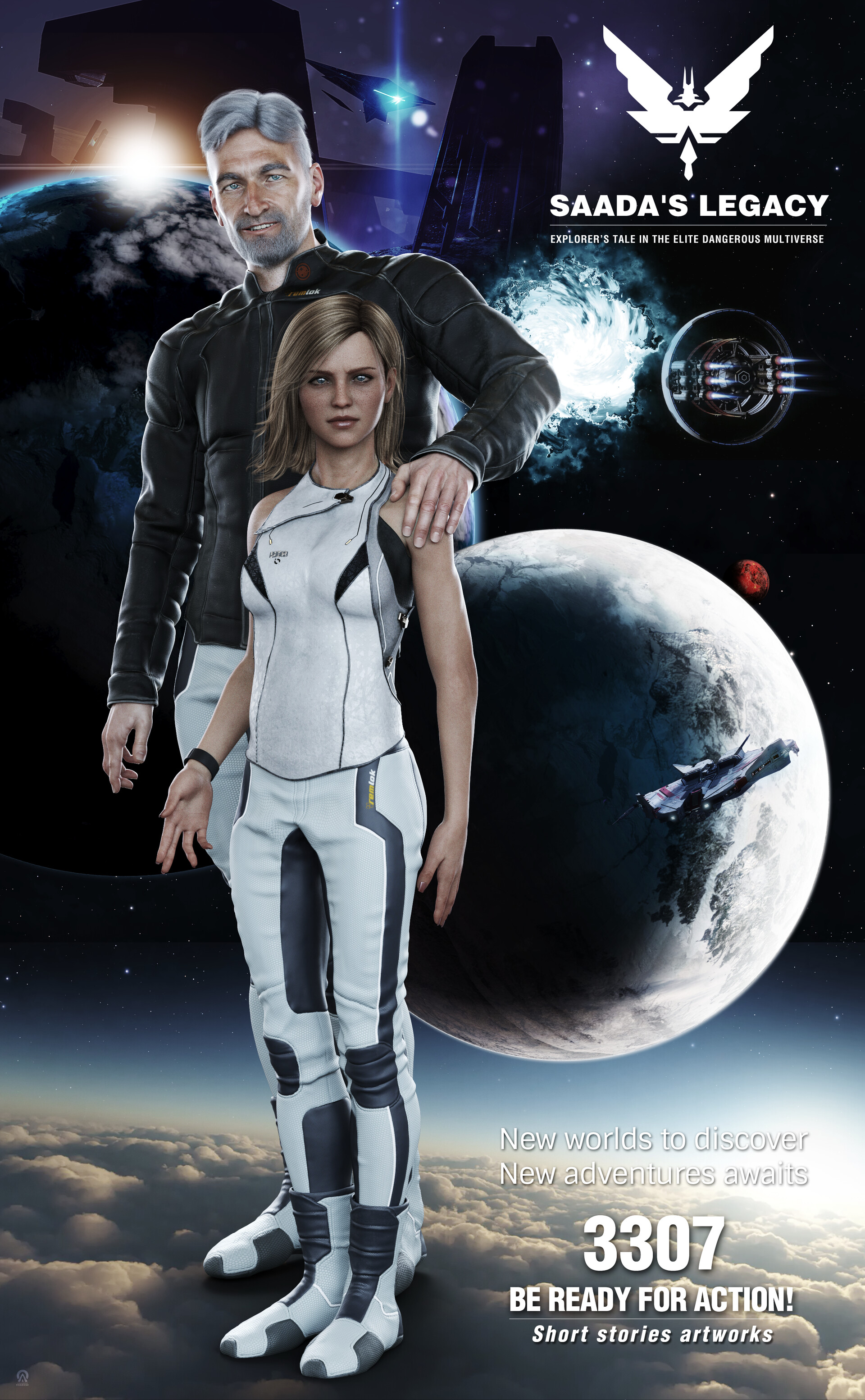 ArtStation - Saada's Legacy - Elite Dangerous Odyssey